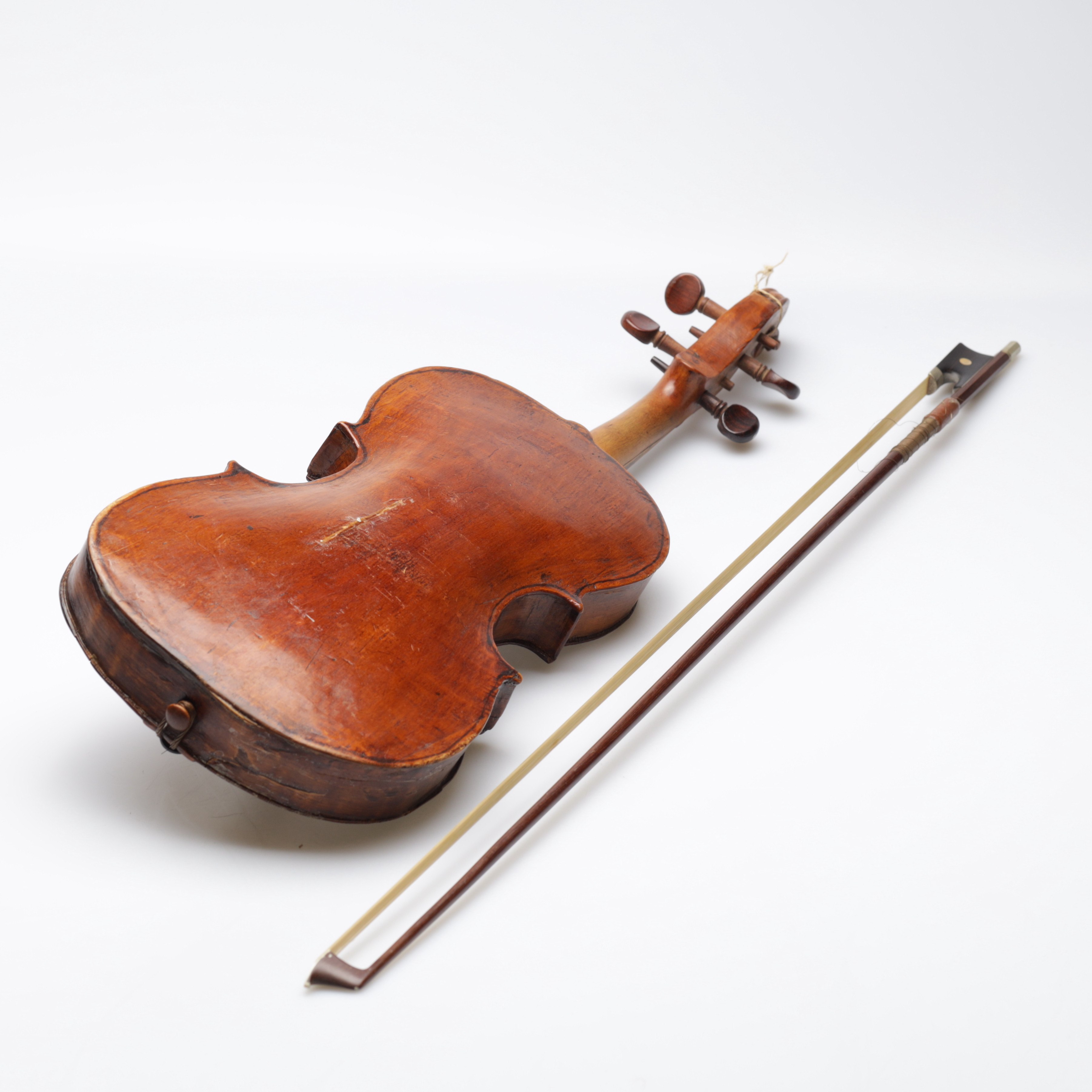 Images for 2630503. VIOLIN, with baroque neck, renovated by violin ...