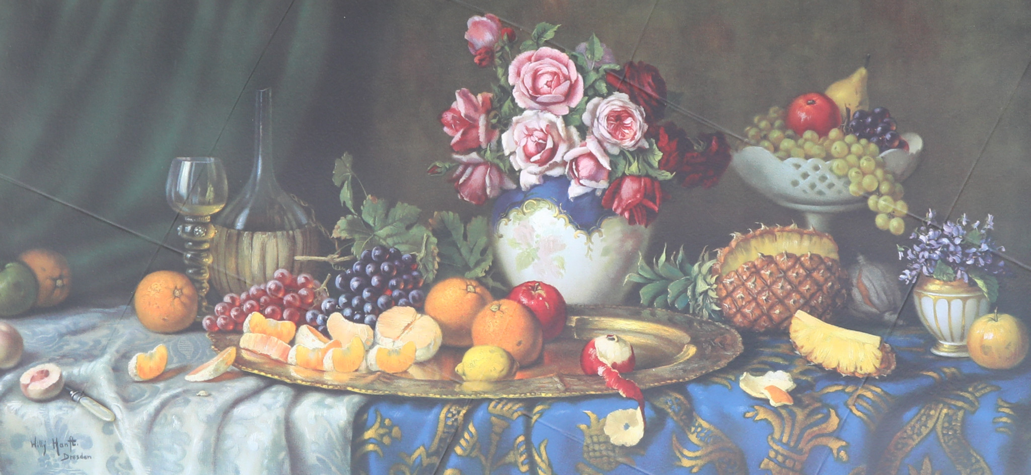 WILLY HANFT. tryck, stilleben. Konst - Grafik - Auctionet