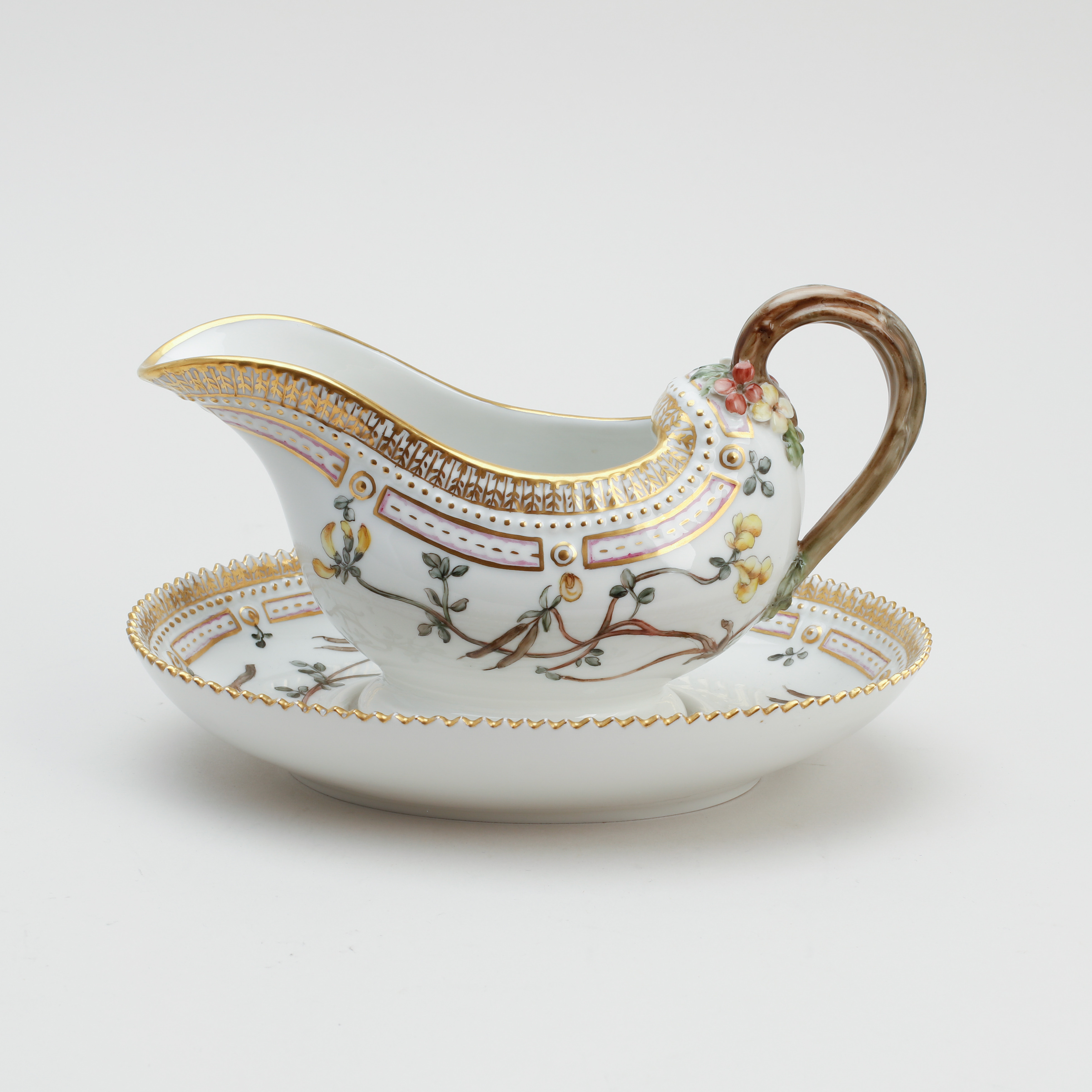 Images for 2634497. SAUCE SNAP "Flora Danica", porcelain, Den Kongelige ...