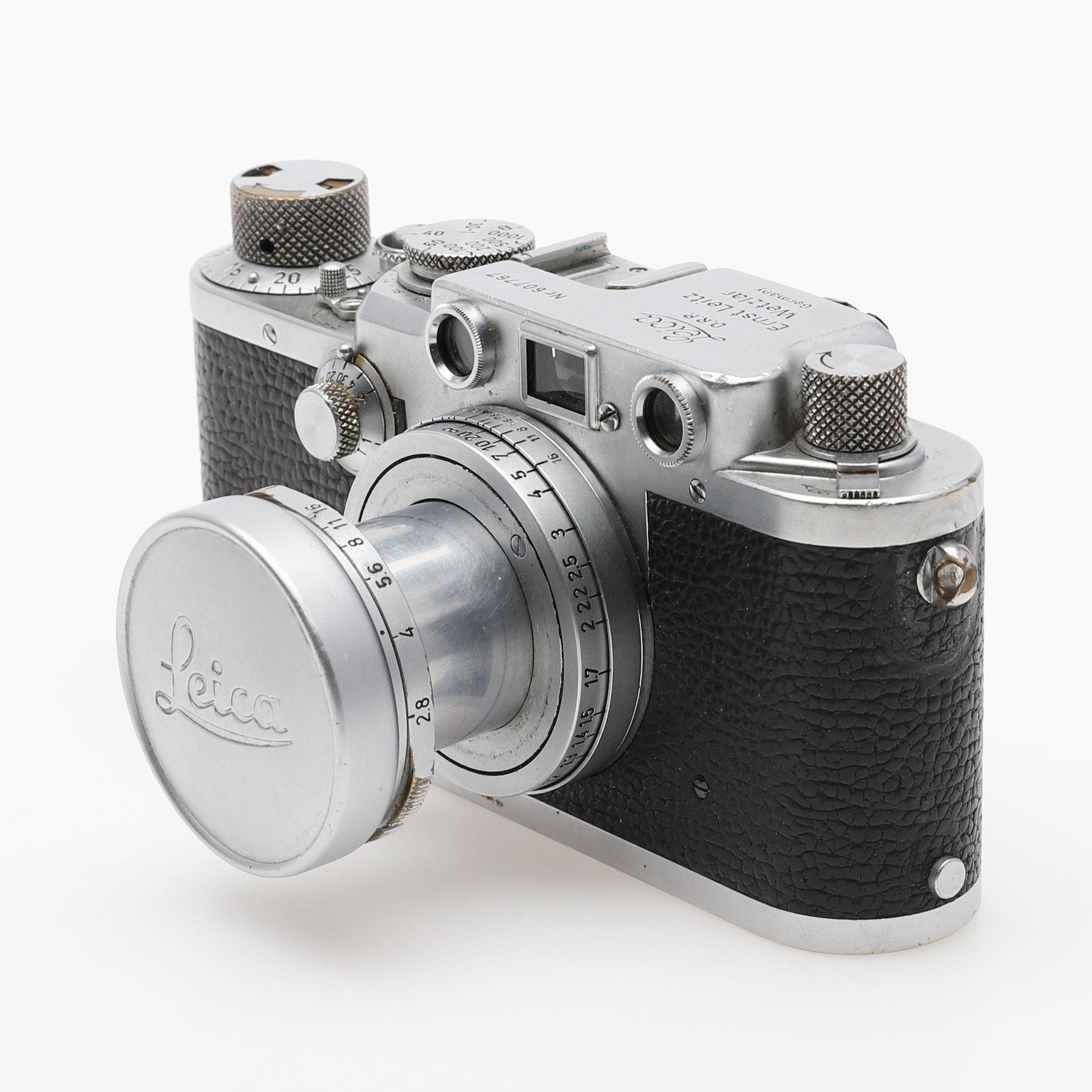 Images for 2636892. CAMERA, LEICA, model IIIf, 1951, with optics Elmar ...