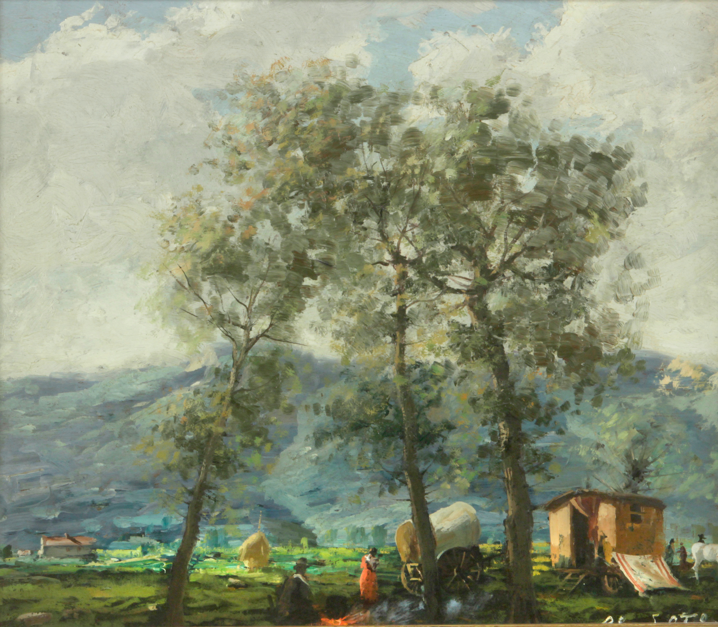 2637741. RAFAEL FERNÁNDEZ DE SOTO. MAISEMA JA HAHMOT, ÖLJY PANEELEILLE ...