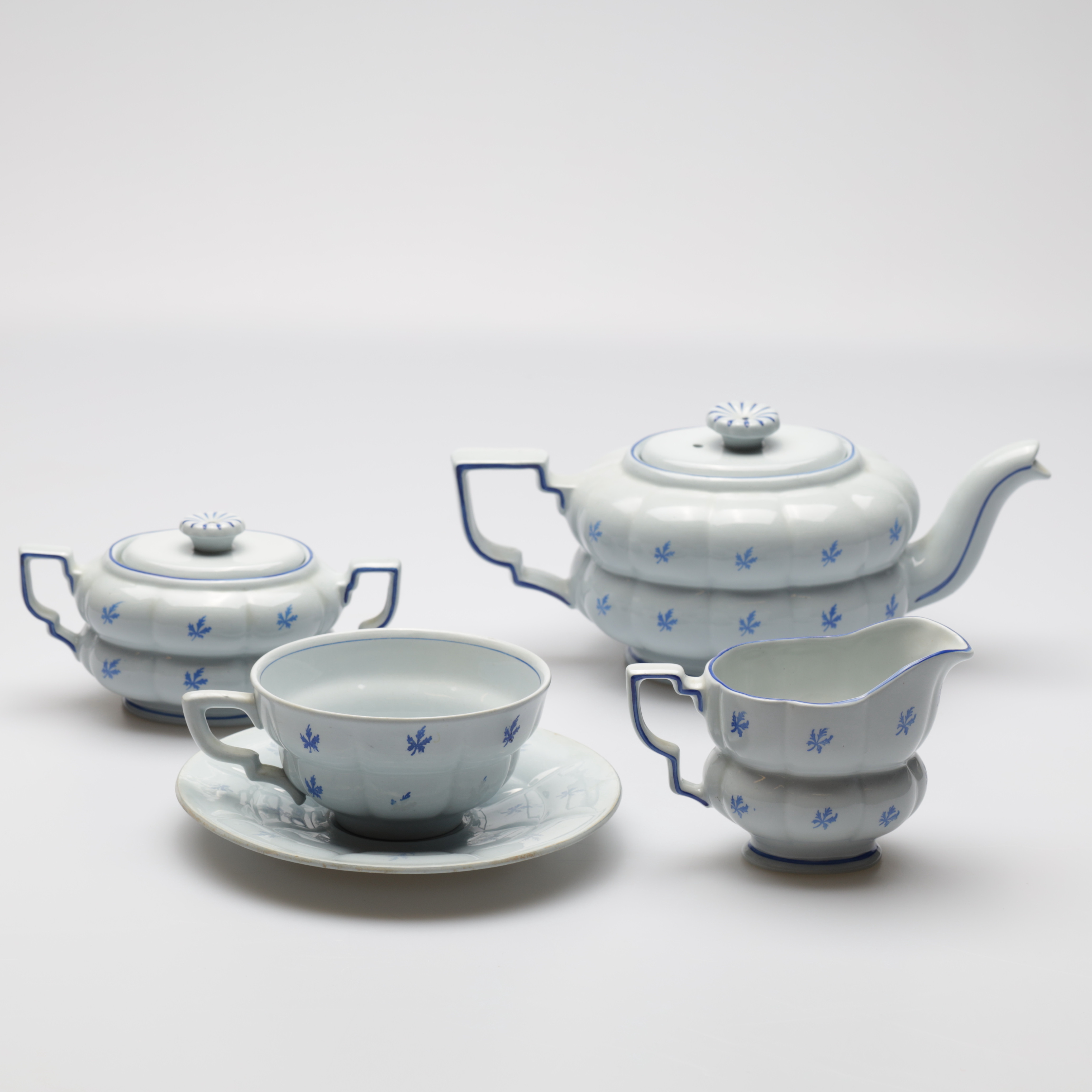 Images for 2639119. ARTHUR PERCY. tea set, 10 pieces, porcelain ...