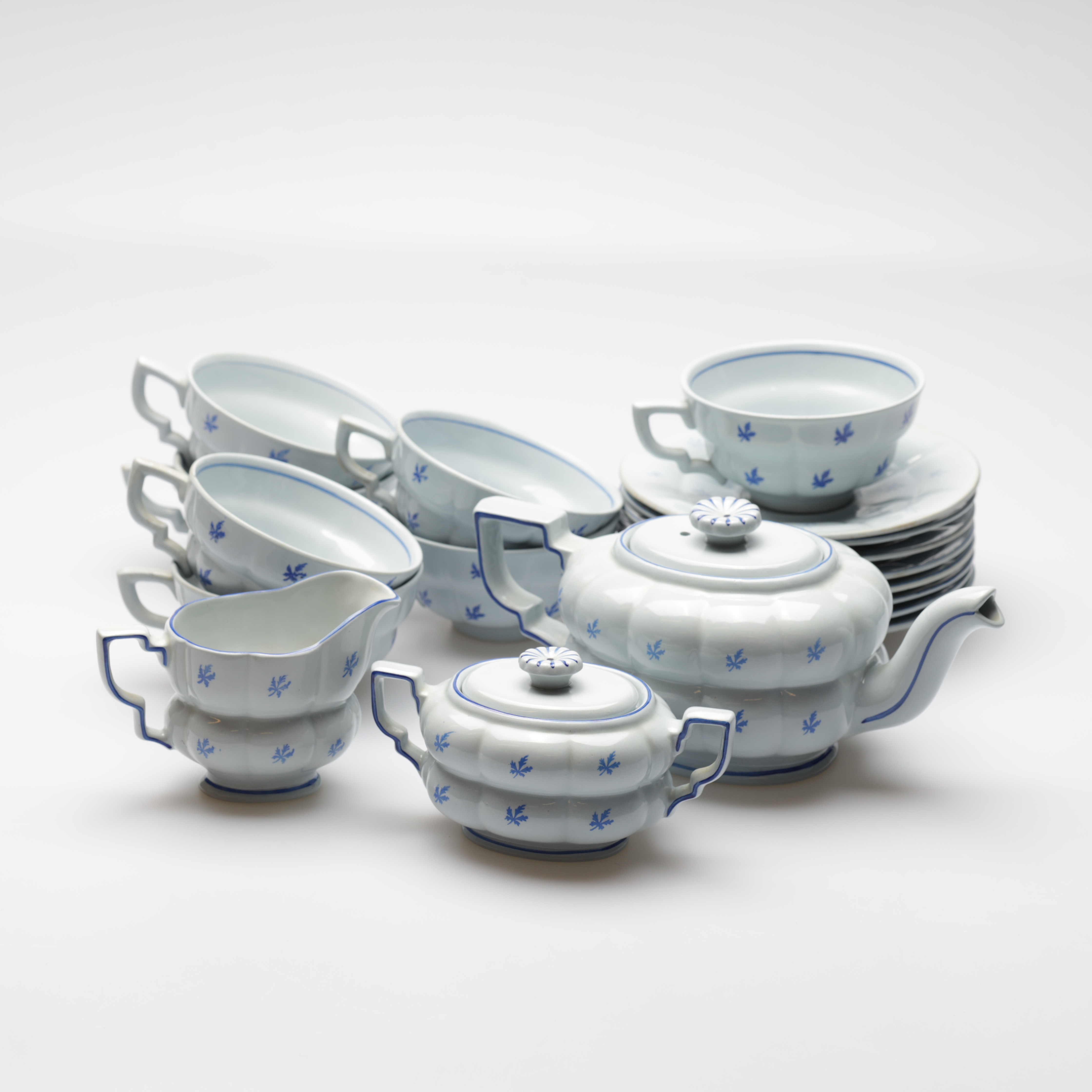 Images for 2639119. ARTHUR PERCY. tea set, 10 pieces, porcelain ...
