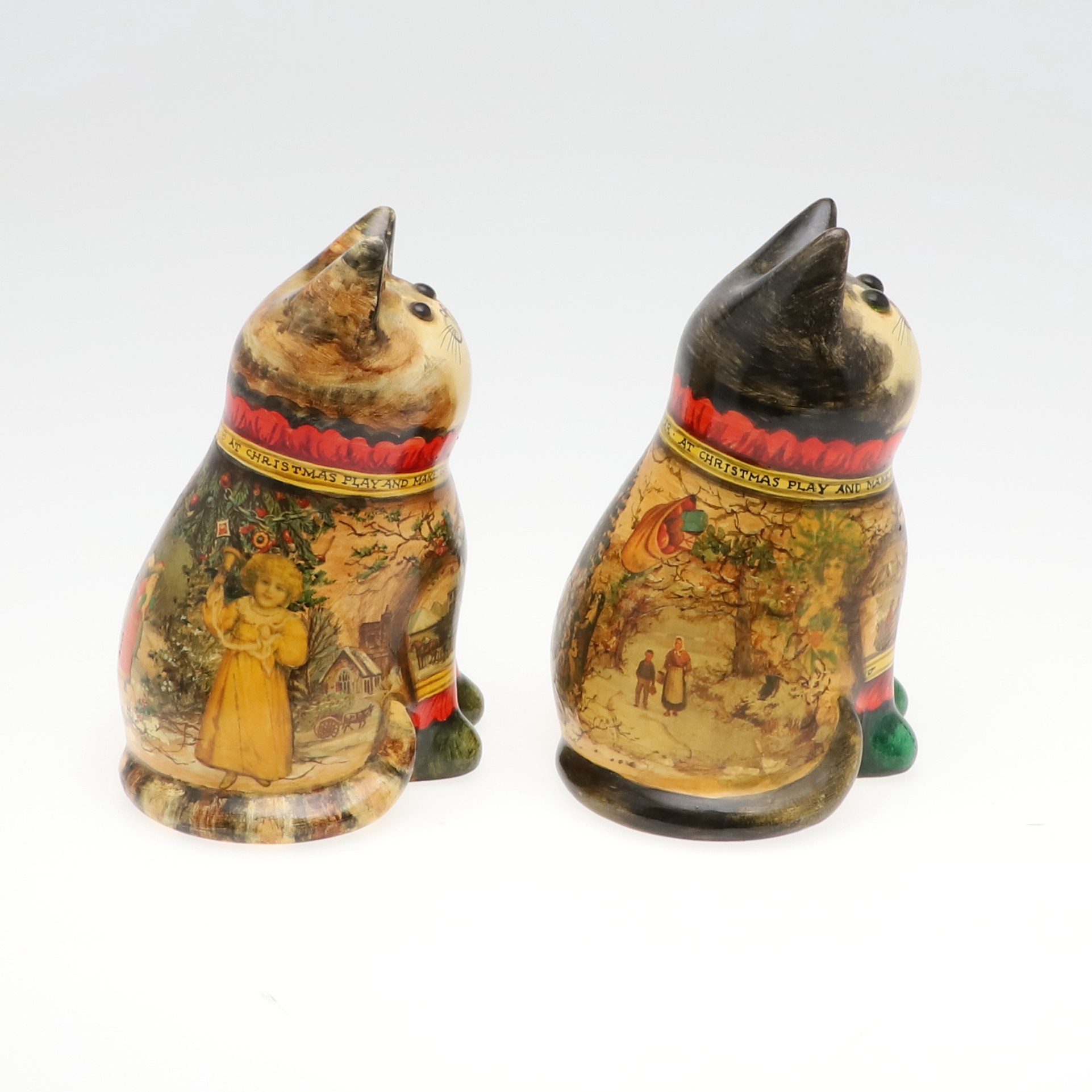 Images for 2639754. JOAN & DAVID DE BETHEL - RYE POTTERY CATS. - Auctionet