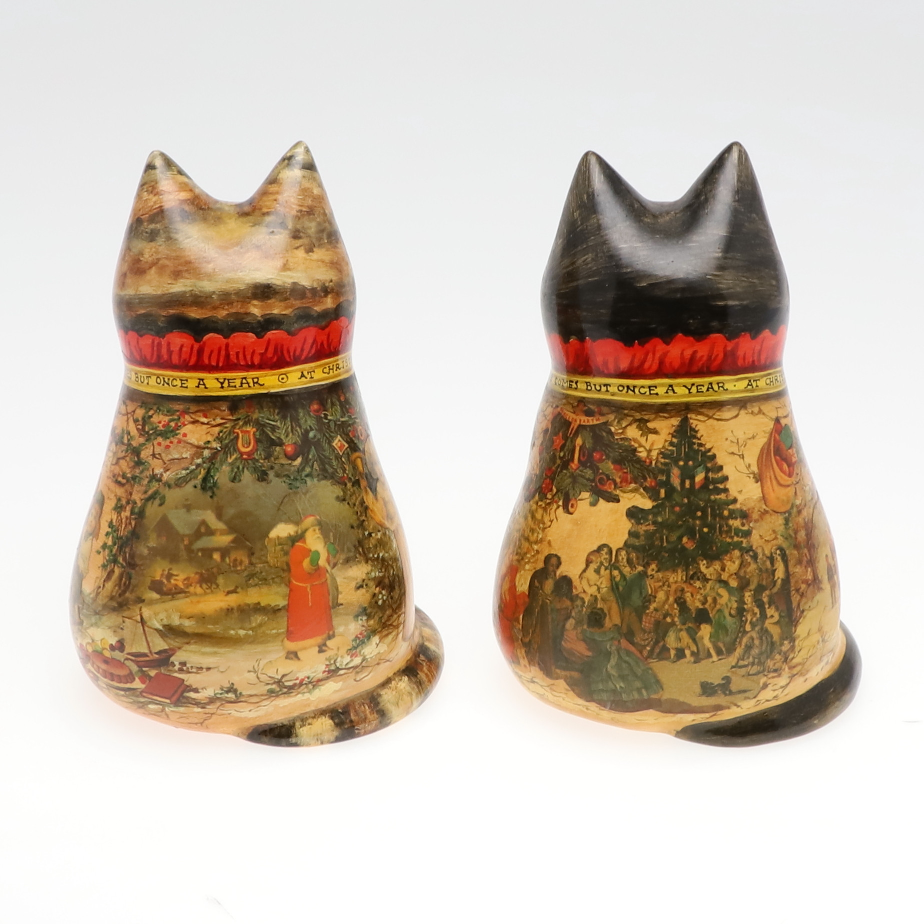 Images for 2639754. JOAN & DAVID DE BETHEL - RYE POTTERY CATS. - Auctionet