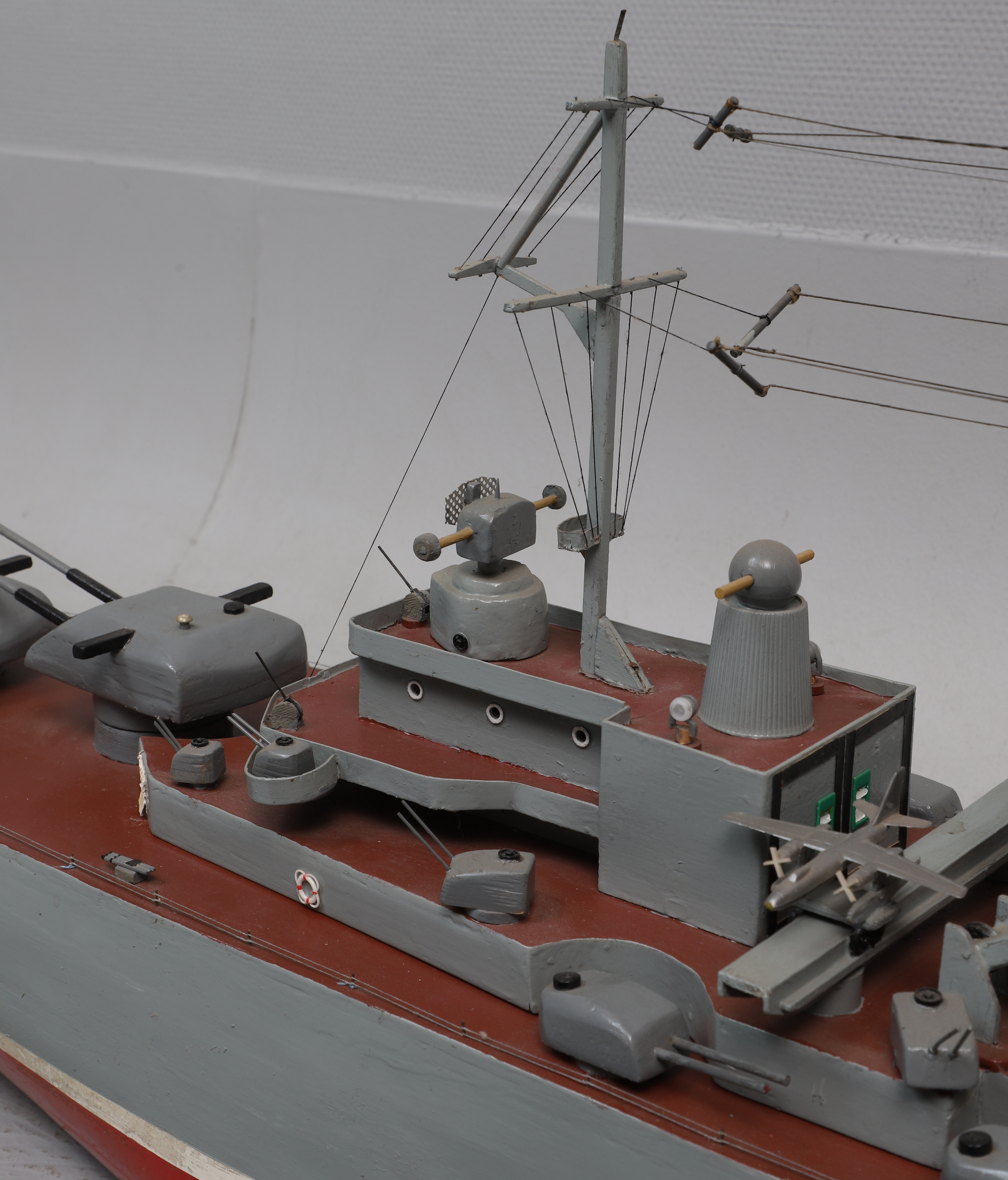Images for 2645197. BOAT MODEL, wood & metal, "Bismarck", scale 1/132 ...