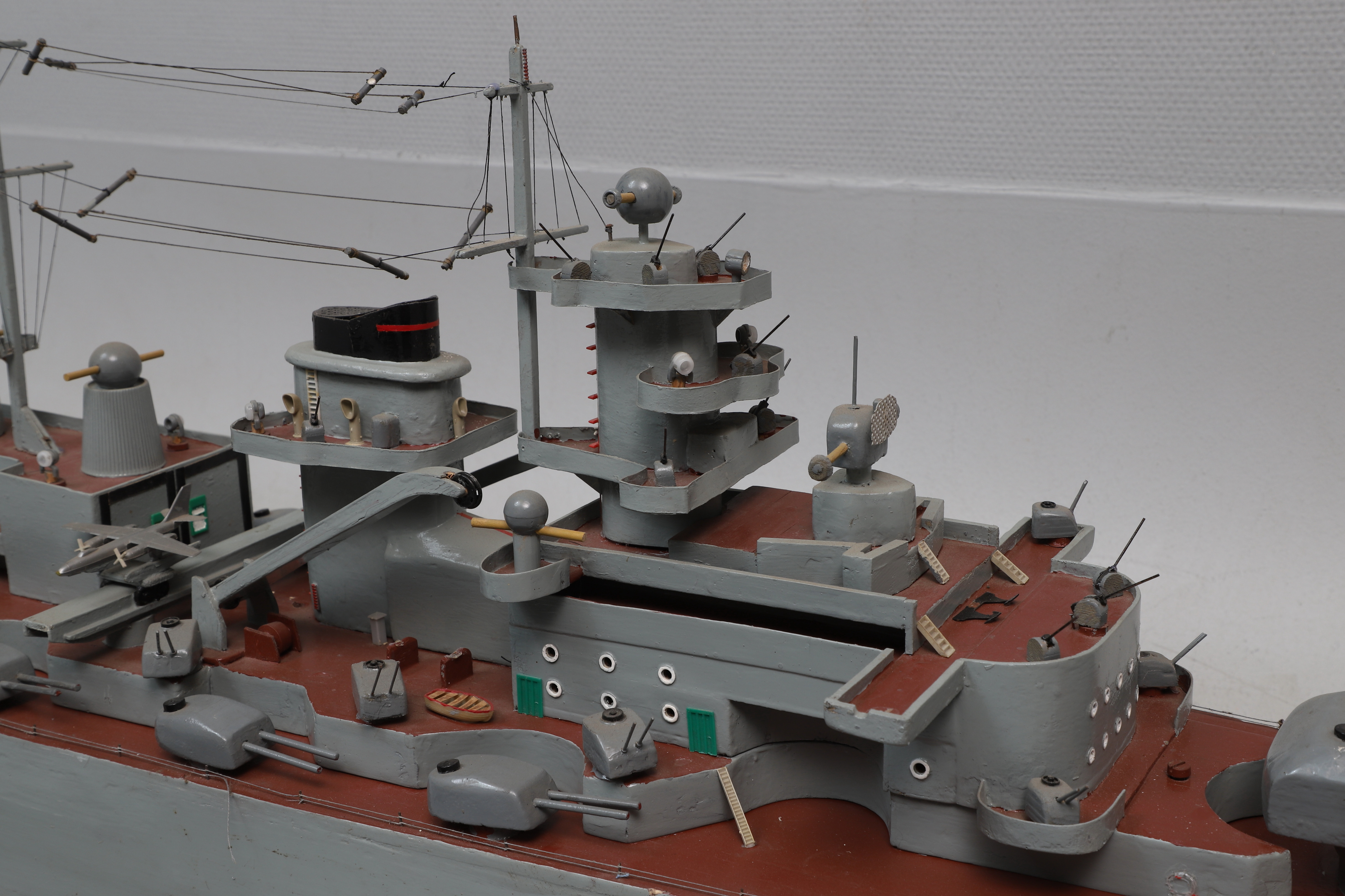 Images for 2645197. BOAT MODEL, wood & metal, "Bismarck", scale 1/132 ...