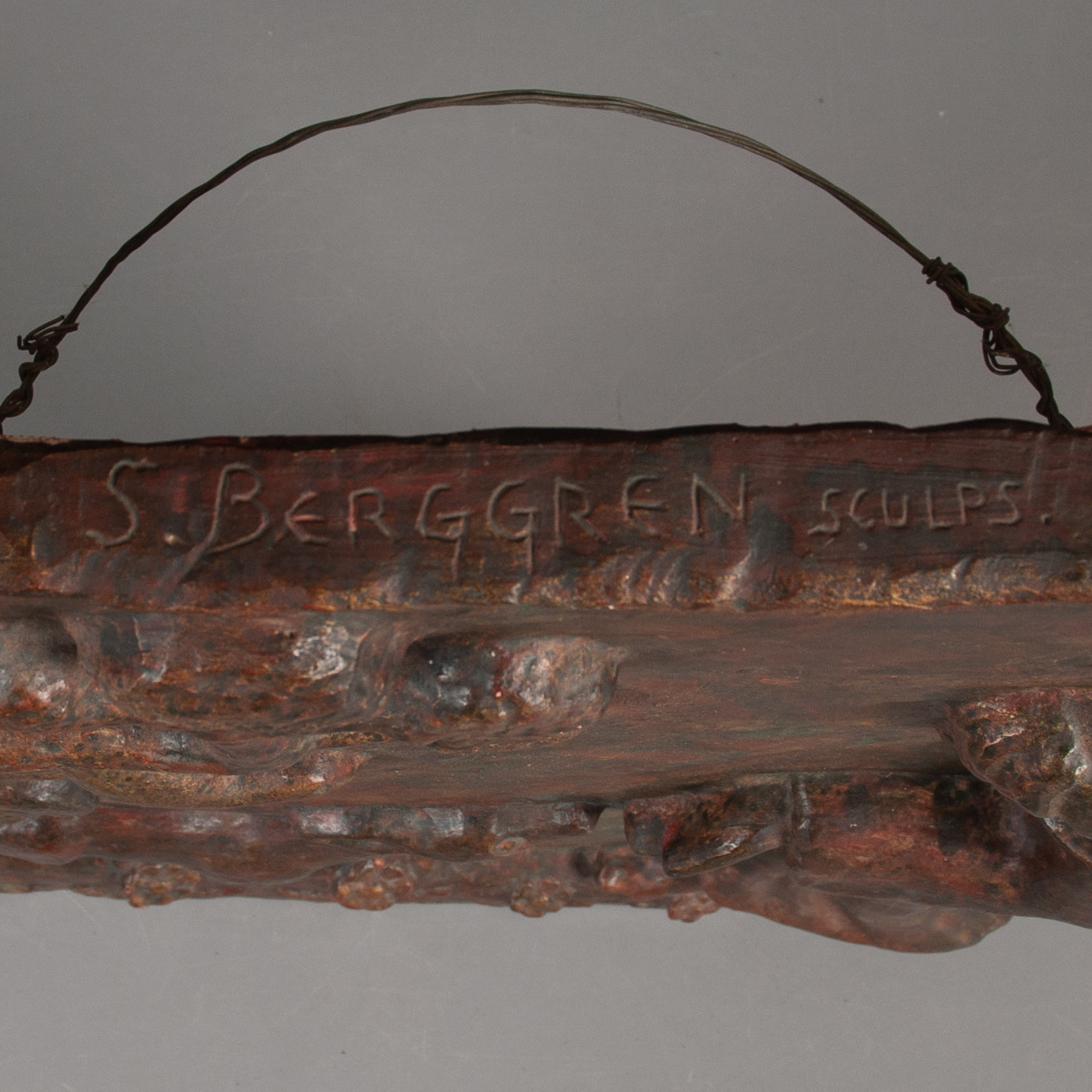 Images for 2645810. SIGGE BERGGREN. WALL RELIEF. model larger plaster ...