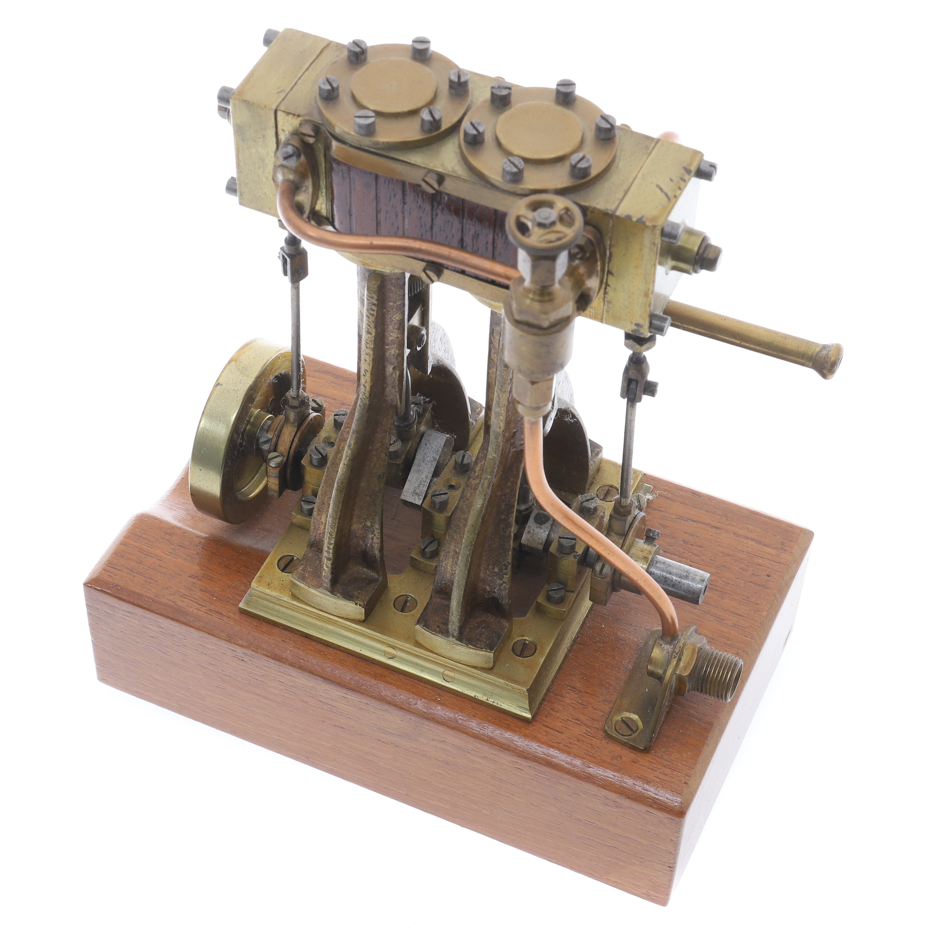 Images for 2648099. A MODEL OF INVERTED VERTICAL, TWIN CYLINDER STEAM ...