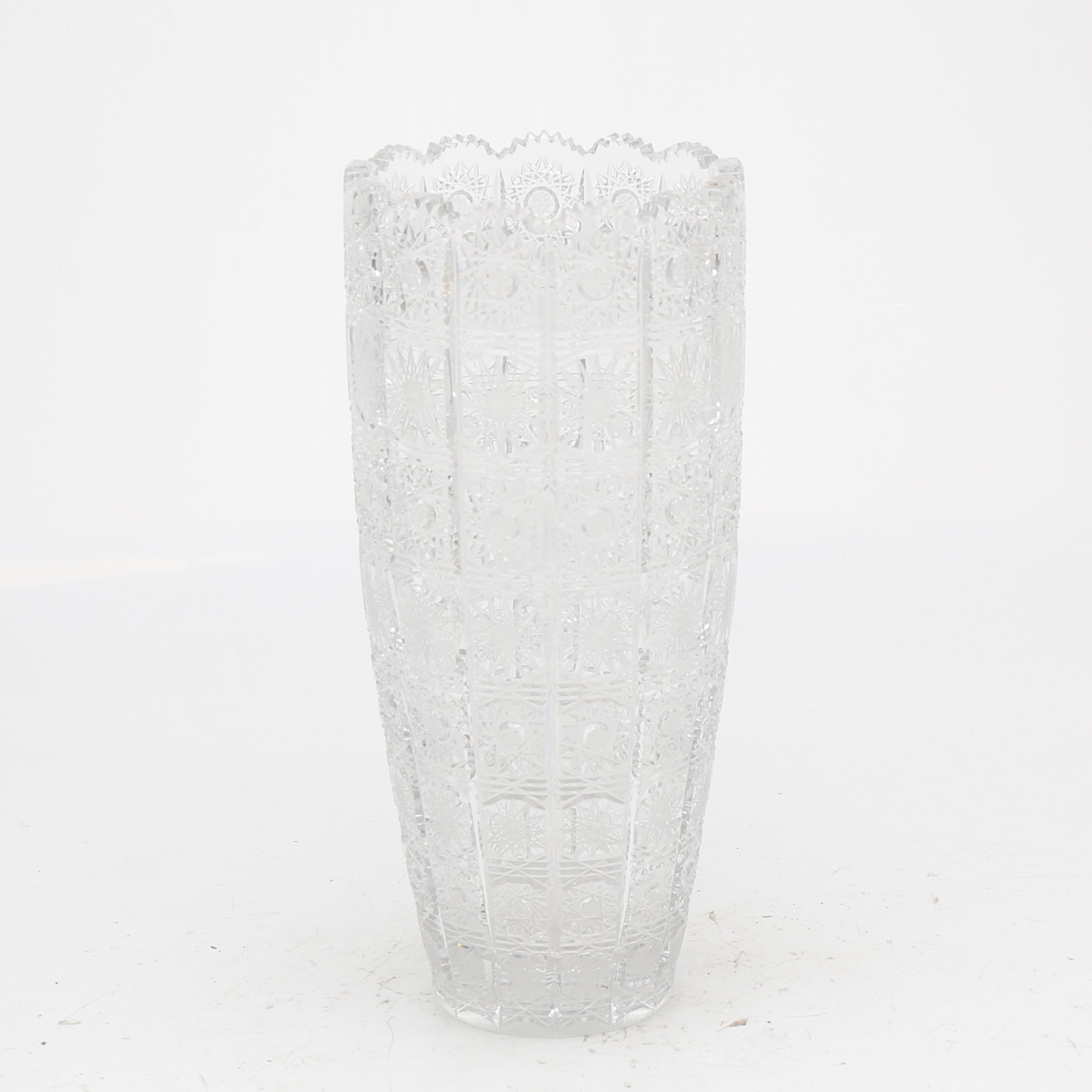 Images for 2648672. Bohemia carved glass vase, second third of the 20th ...