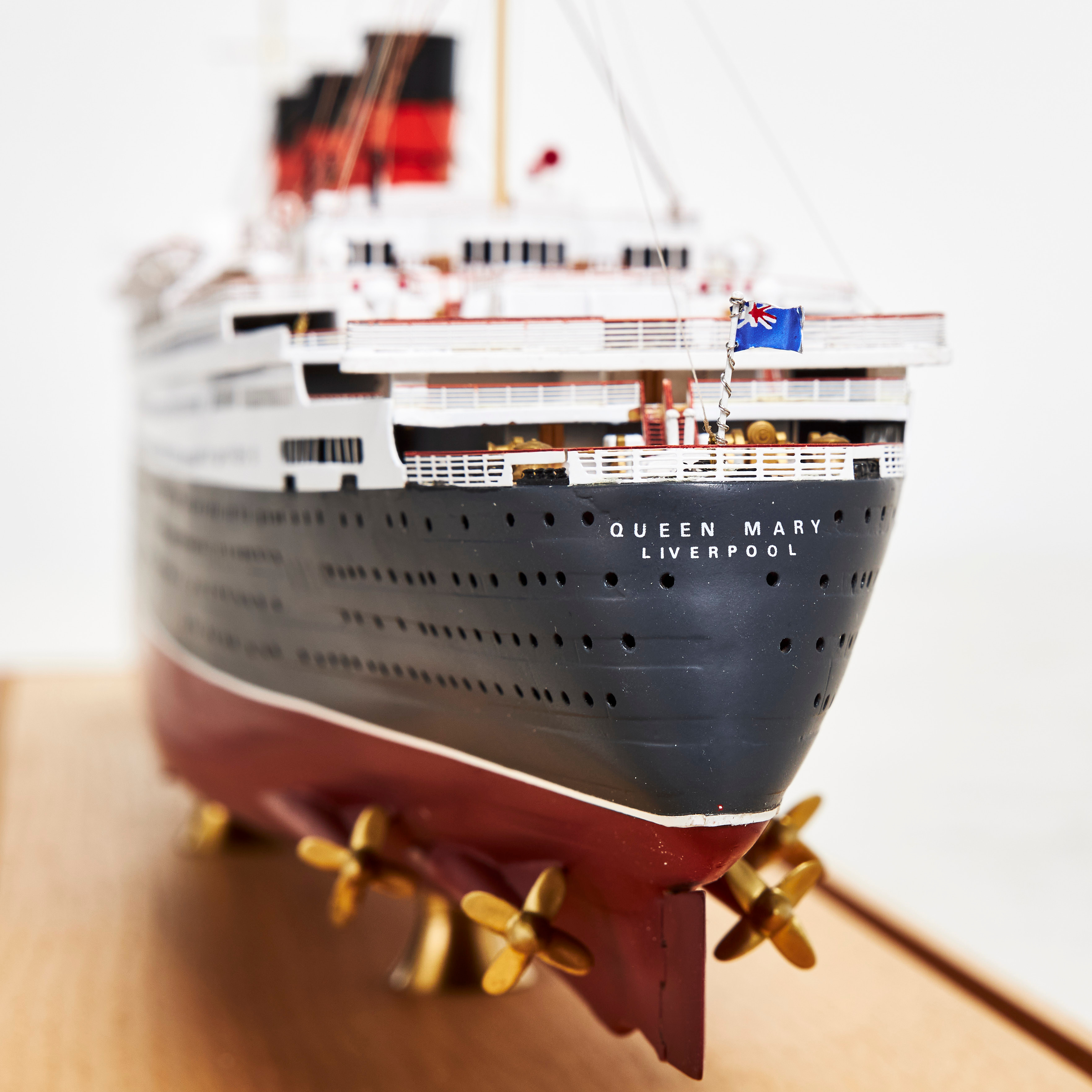 Images for 2649046. SHIP MODEL, British passenger ship, Cunard White ...