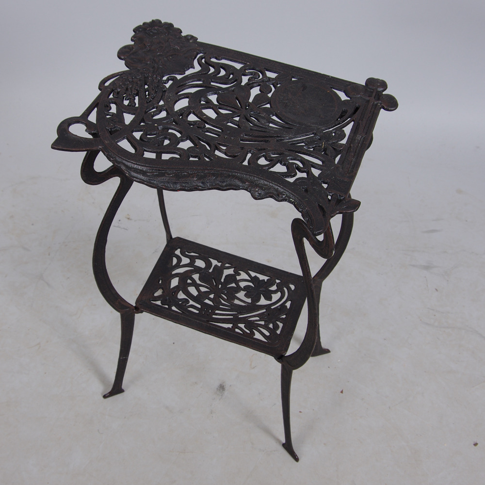Images for 264995. FLOWER TABLE, cast iron, Art Nouveau, contemporary ...