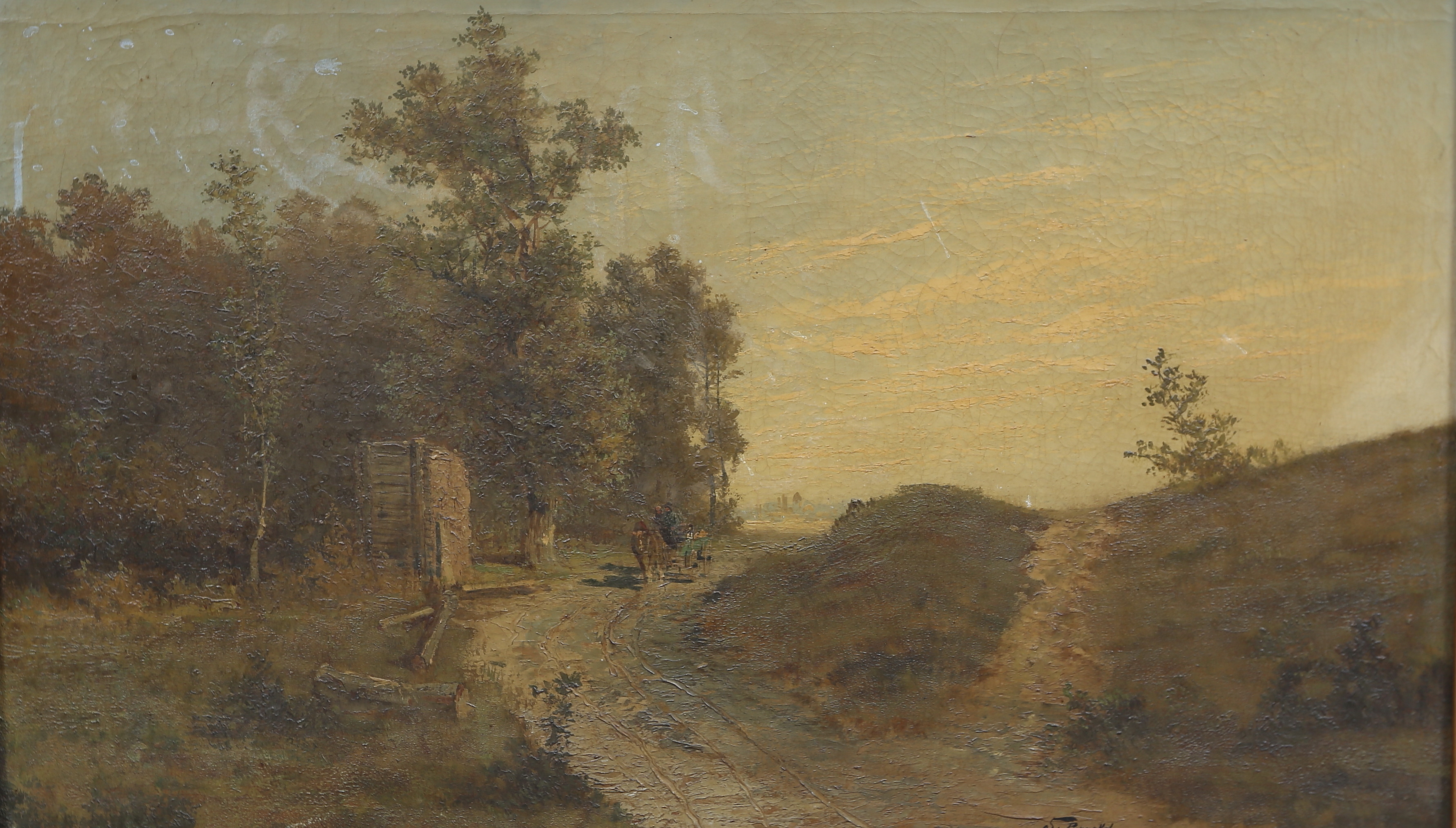 Images for 2650148. OIDENTIFIERAD KONSTNÄR. Oil on canvas, signed S ...