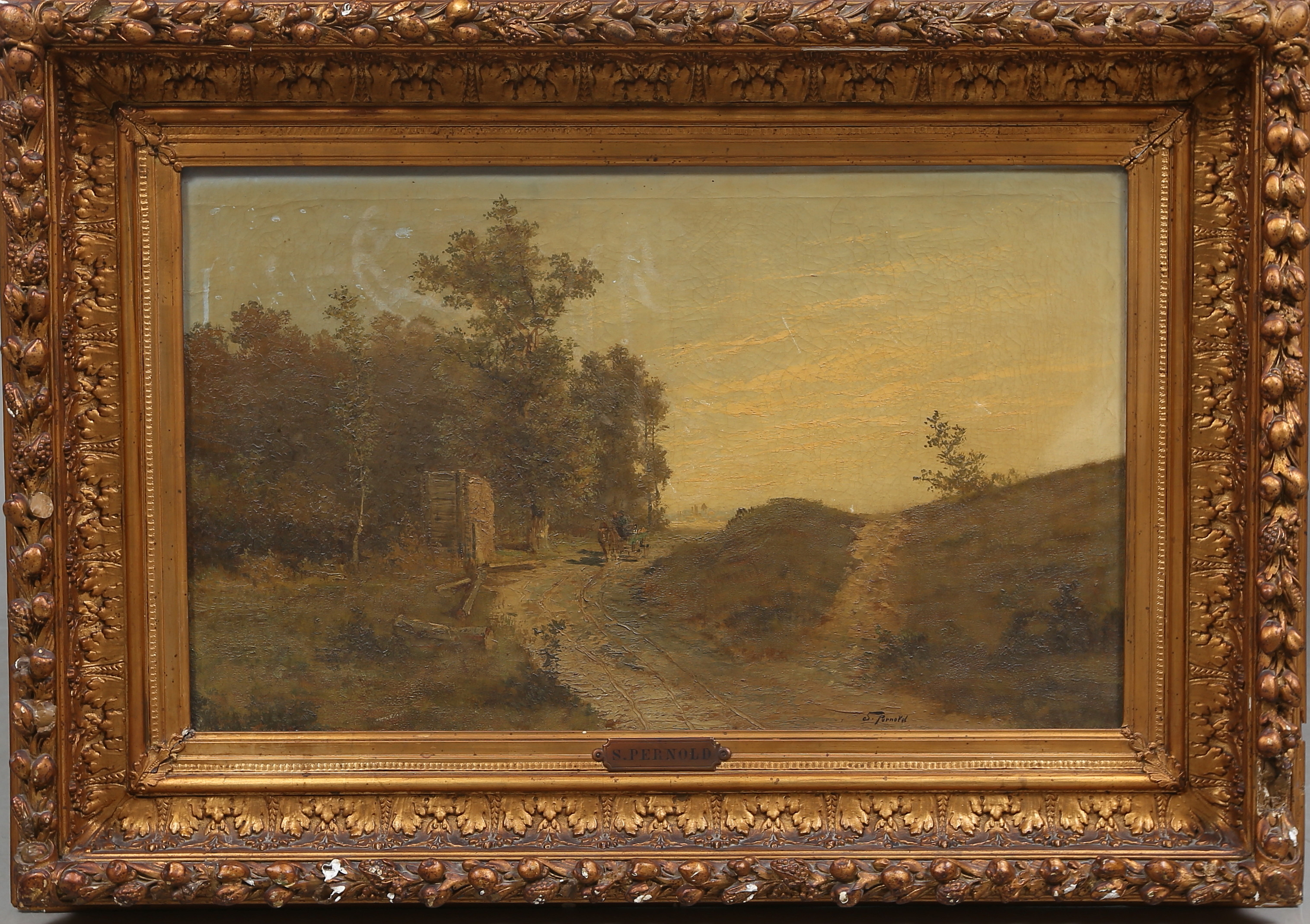 Images for 2650148. OIDENTIFIERAD KONSTNÄR. Oil on canvas, signed S ...