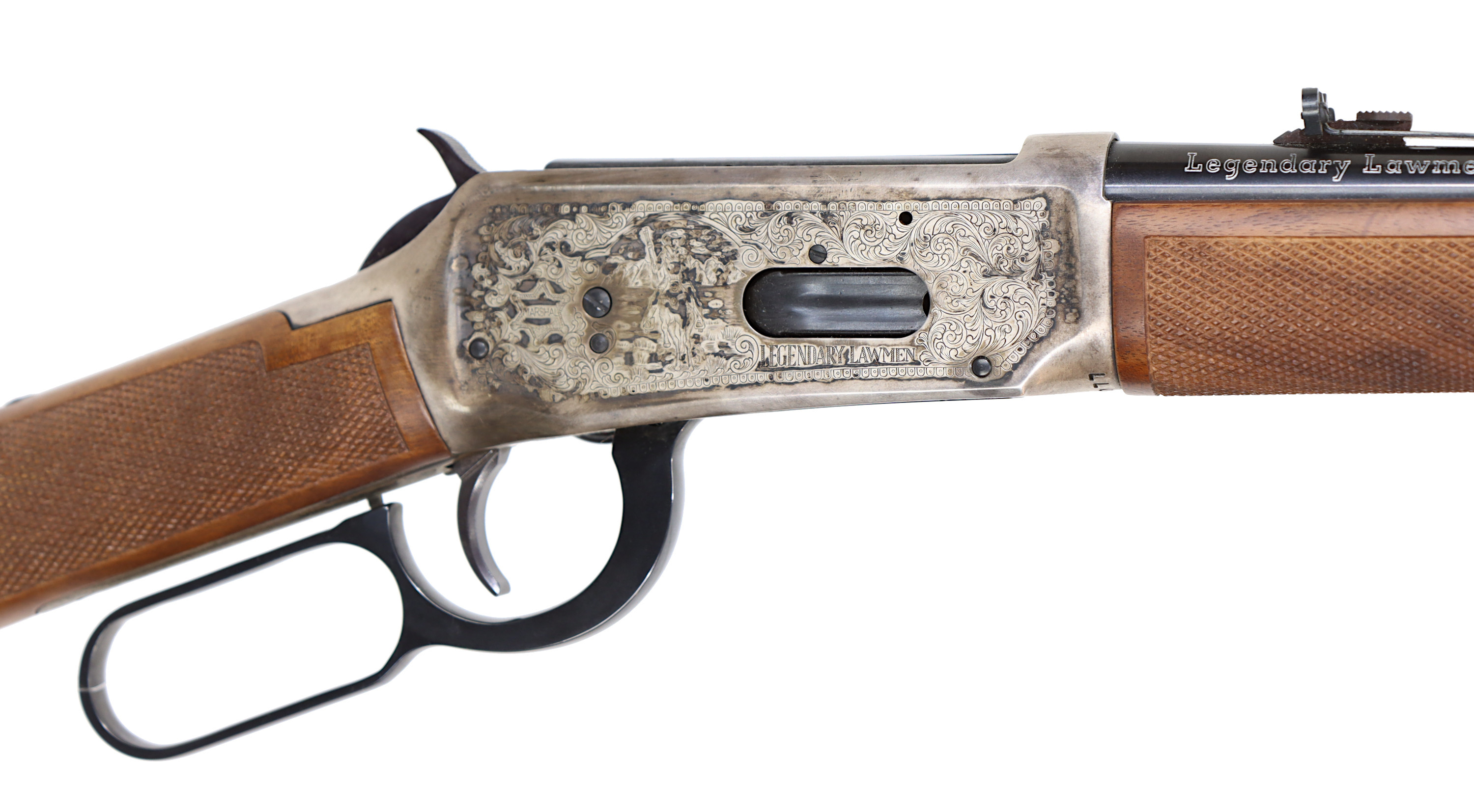 Bilder för 2654154. KULGEVÄR, Bygelrepeter, fabrikat Winchester, modell ...