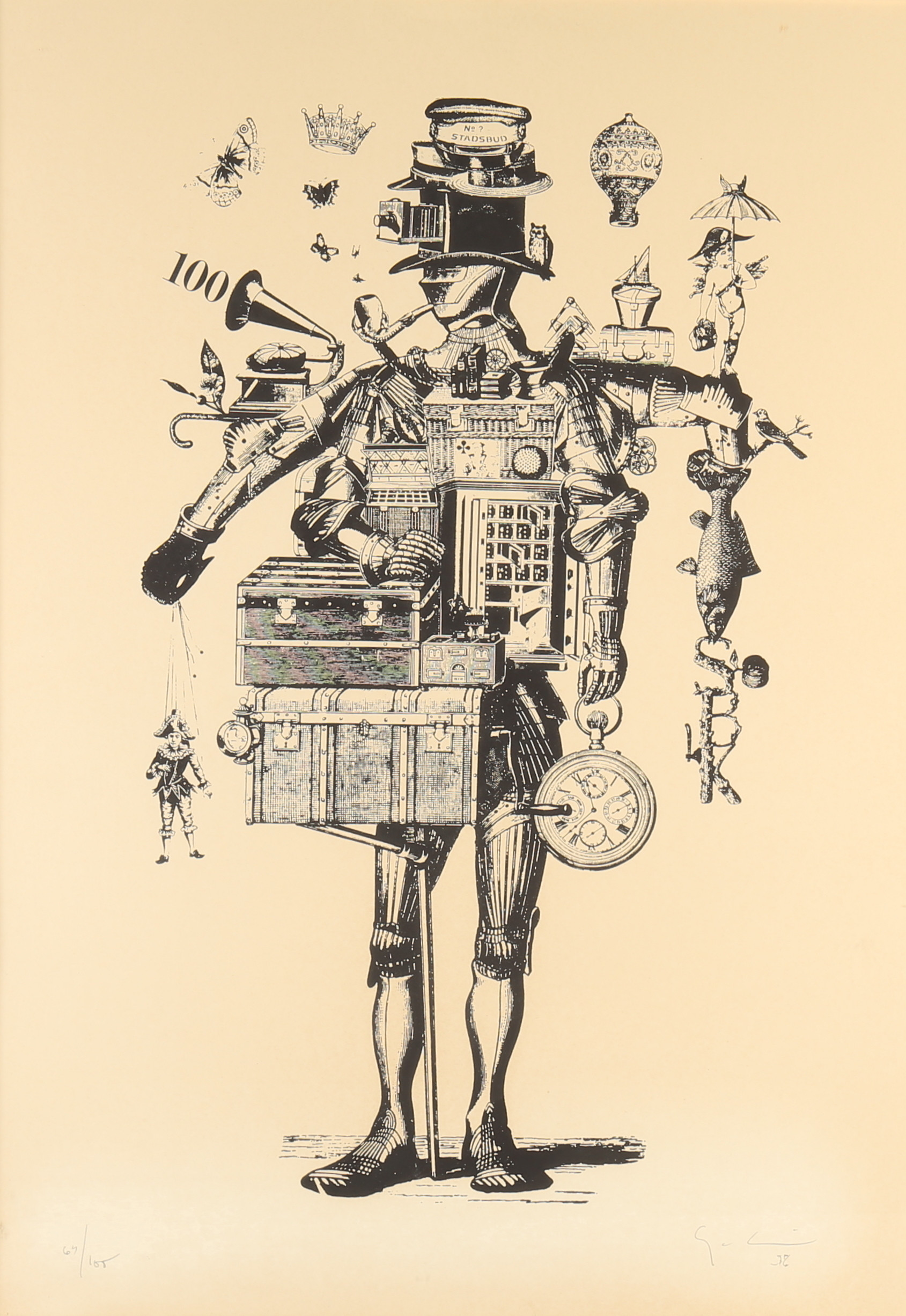 Images for 2654220. YNGVE GAMLIN. lithograph, signed and numbered 64/ ...