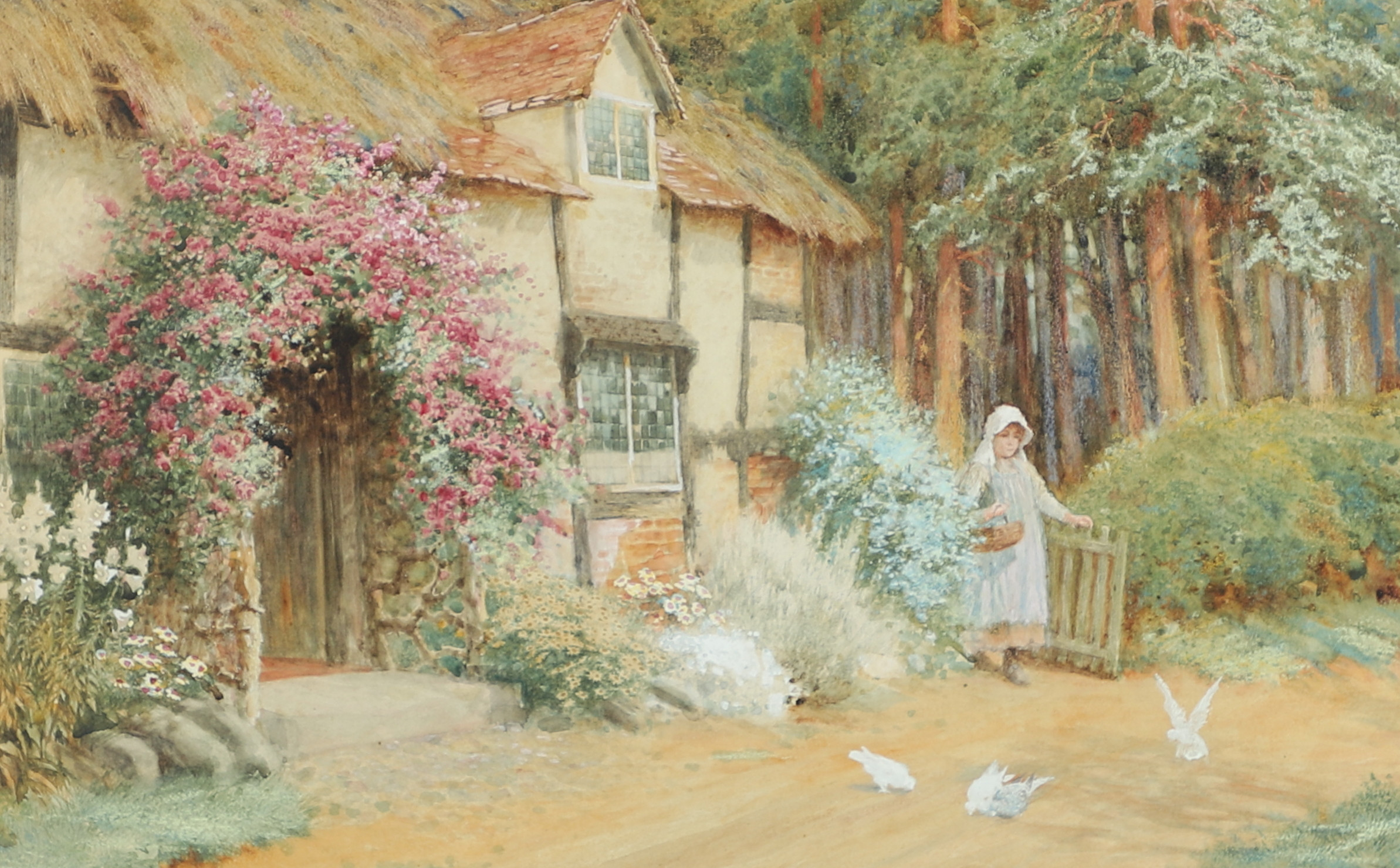 Images for 2657903. ARTHUR CLAUDE STRACHAN (1865-C.1938). A WOODSIDE ...