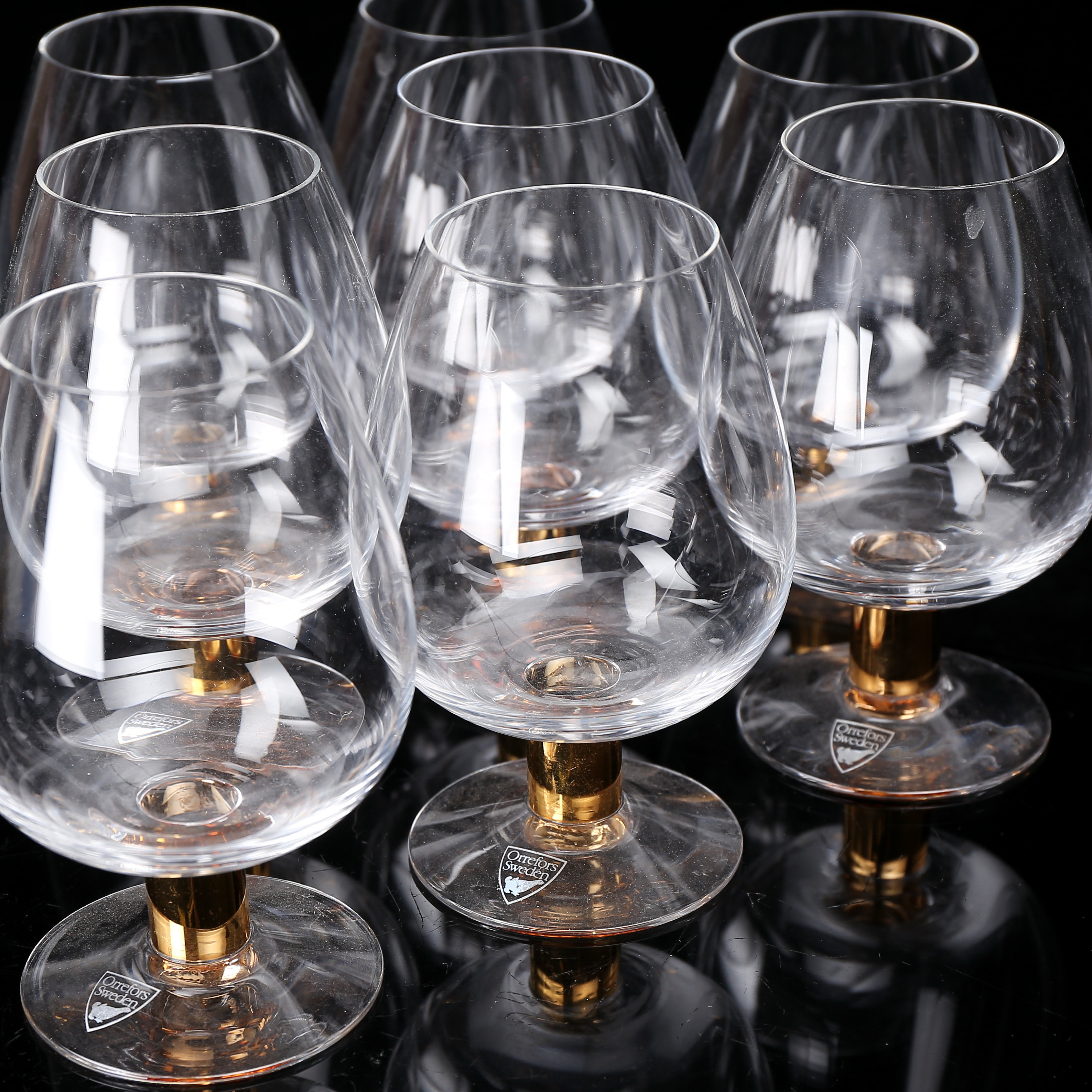 Images for 2662212. GUNNAR CYRÉN. Cognac cups, 8 pcs., "Nobel ...