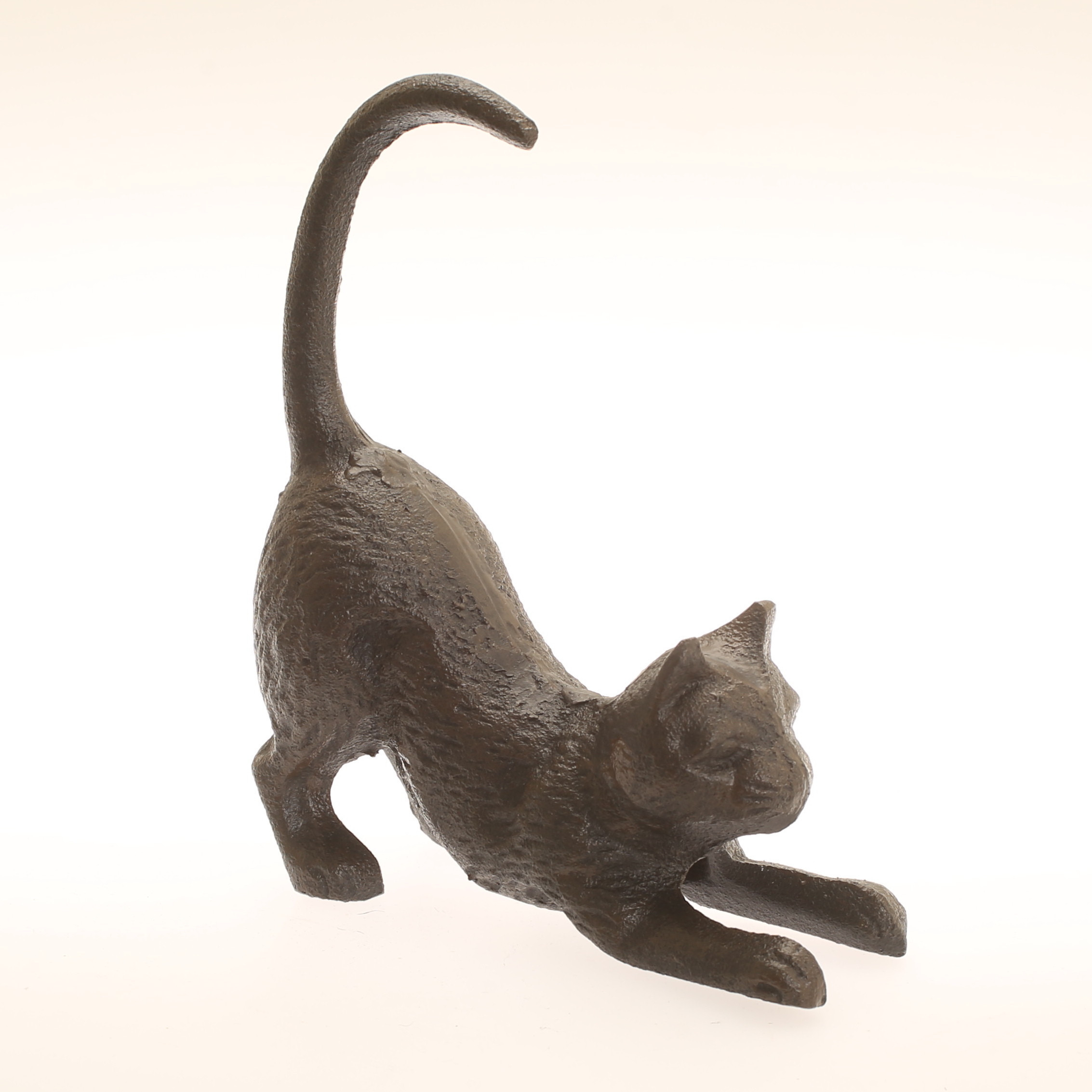 Images for 2662552. FIGURINE, cat, cast iron, contemporary. - Auctionet