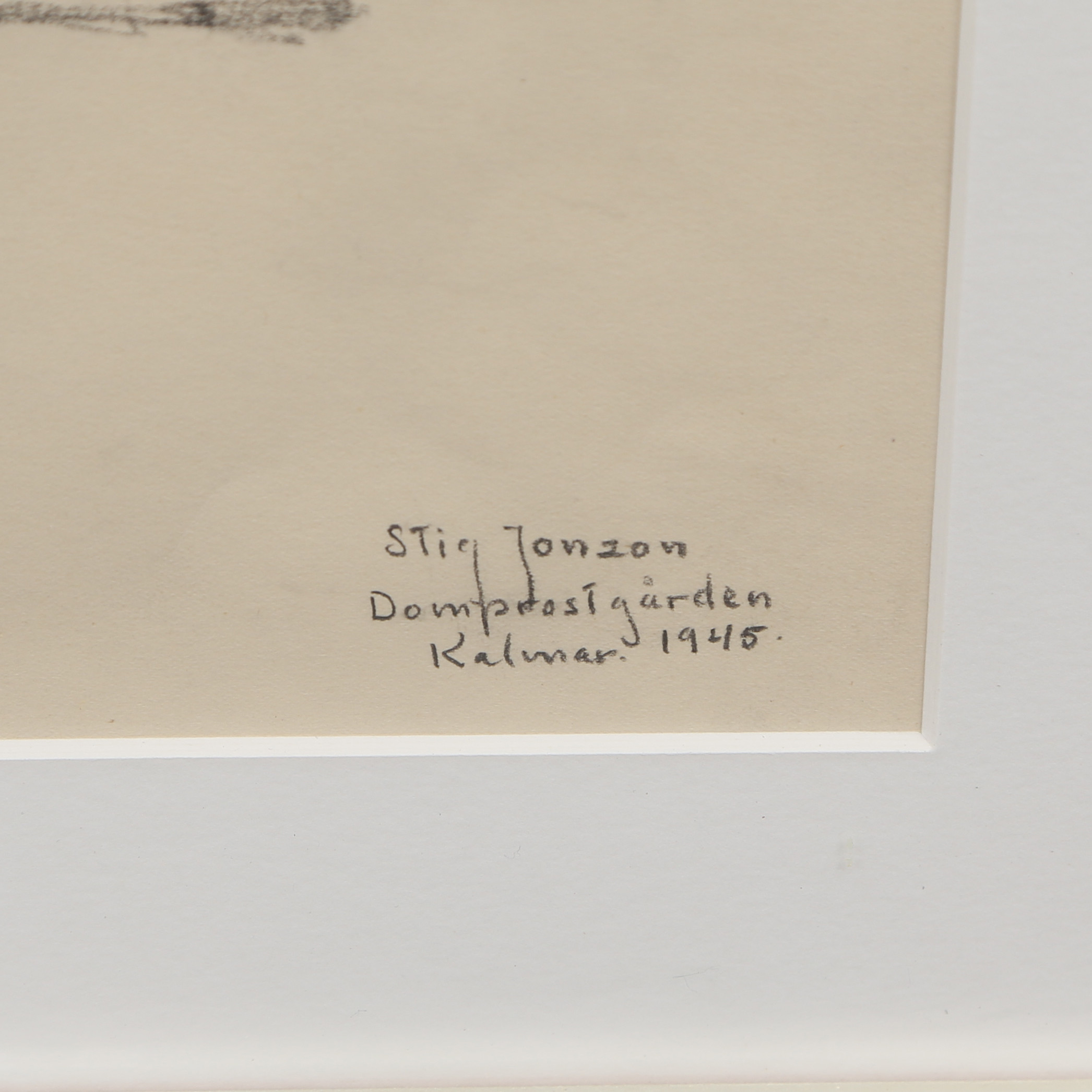 Images for 2663287. STIG JONZON. DRAWING "Domprostgården, Kalmar ...