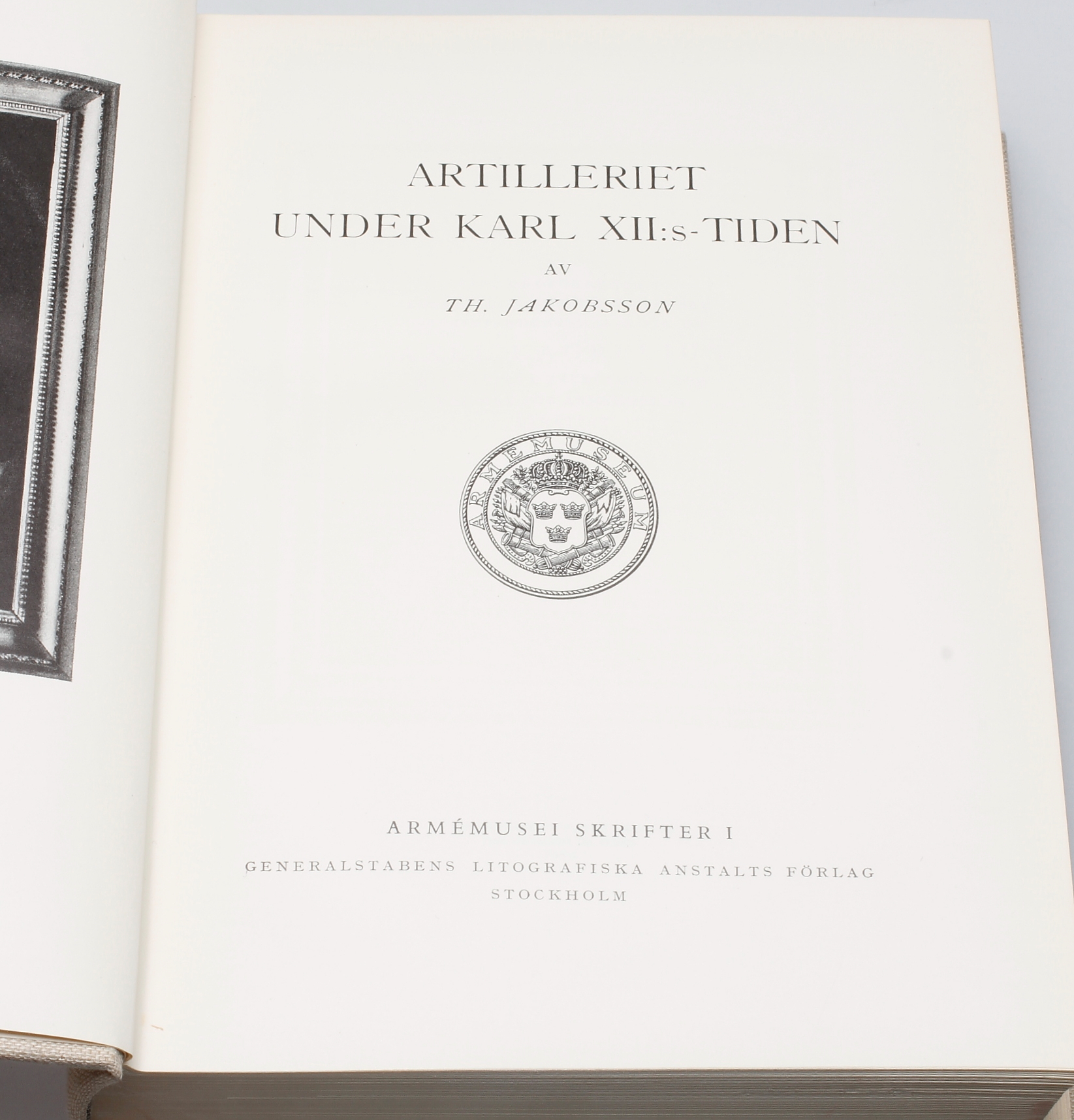 Images for 266515. BOOK, "Artilleriet Under Karl XII: s-tiden", TH ...