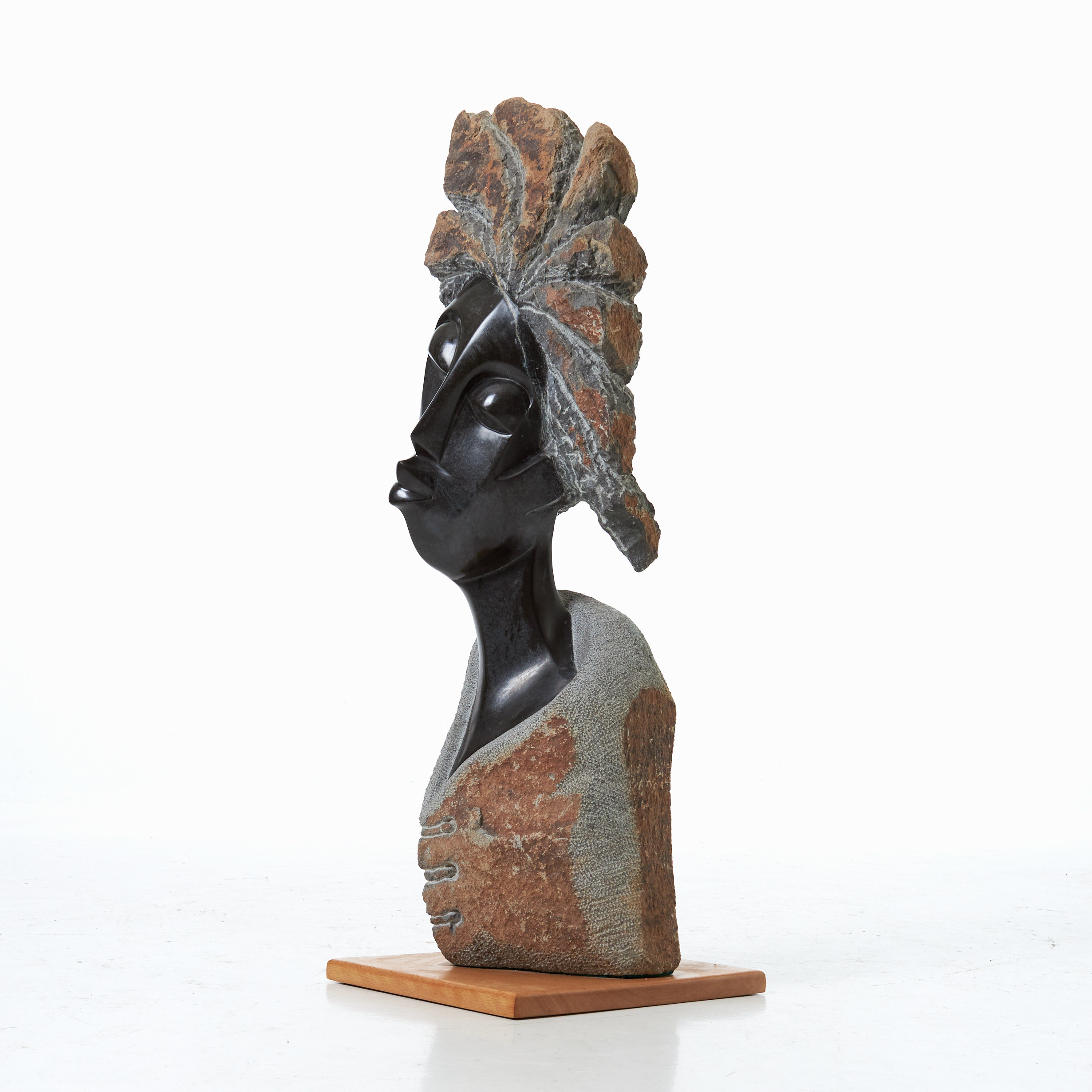 Images for 2666851. EDGAR SAHONDO (1968-). Sculpture, Face, modern art ...