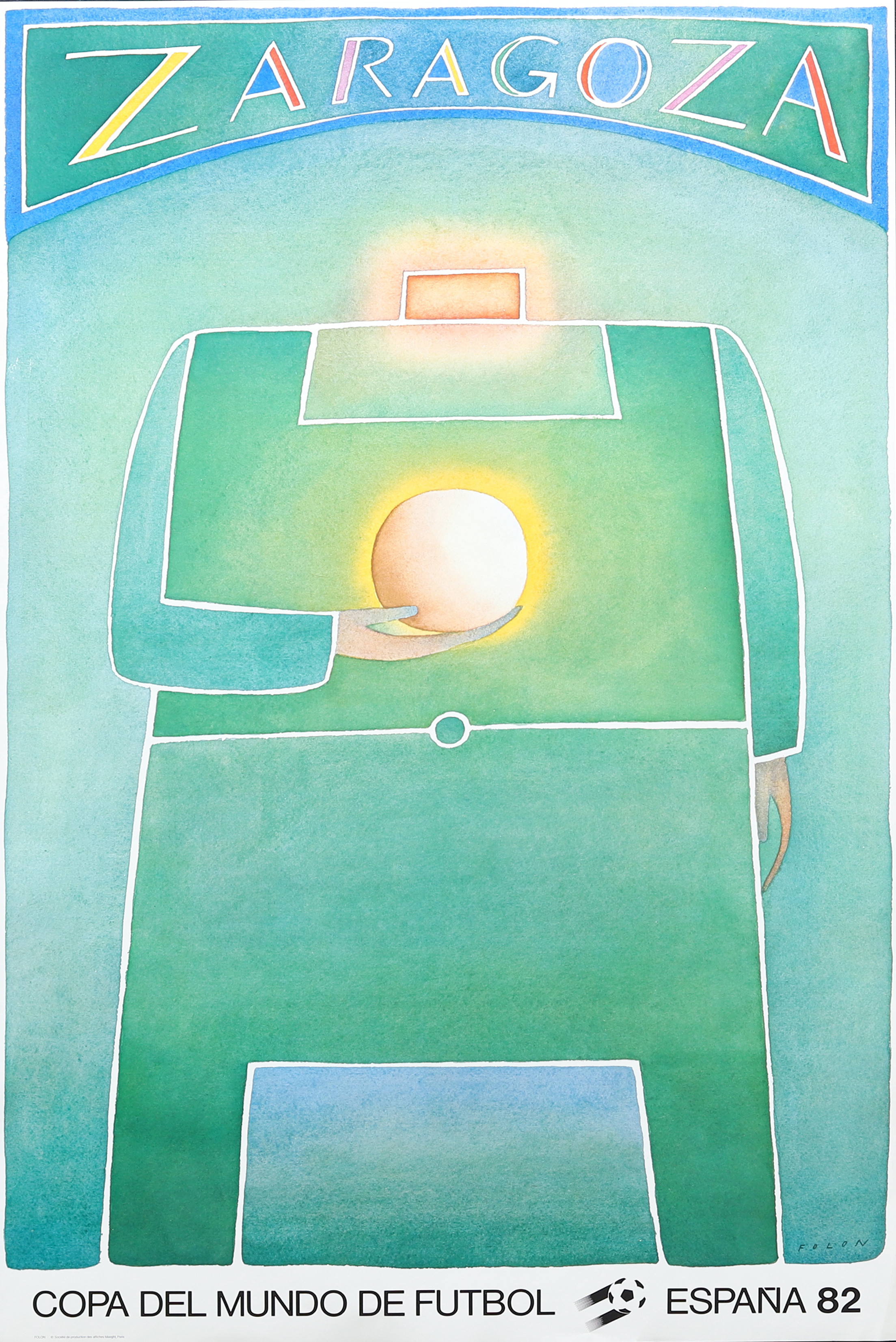 Images for 2668208. JEAN-MICHEL FOLON. Poster, screen print, Copa Del ...