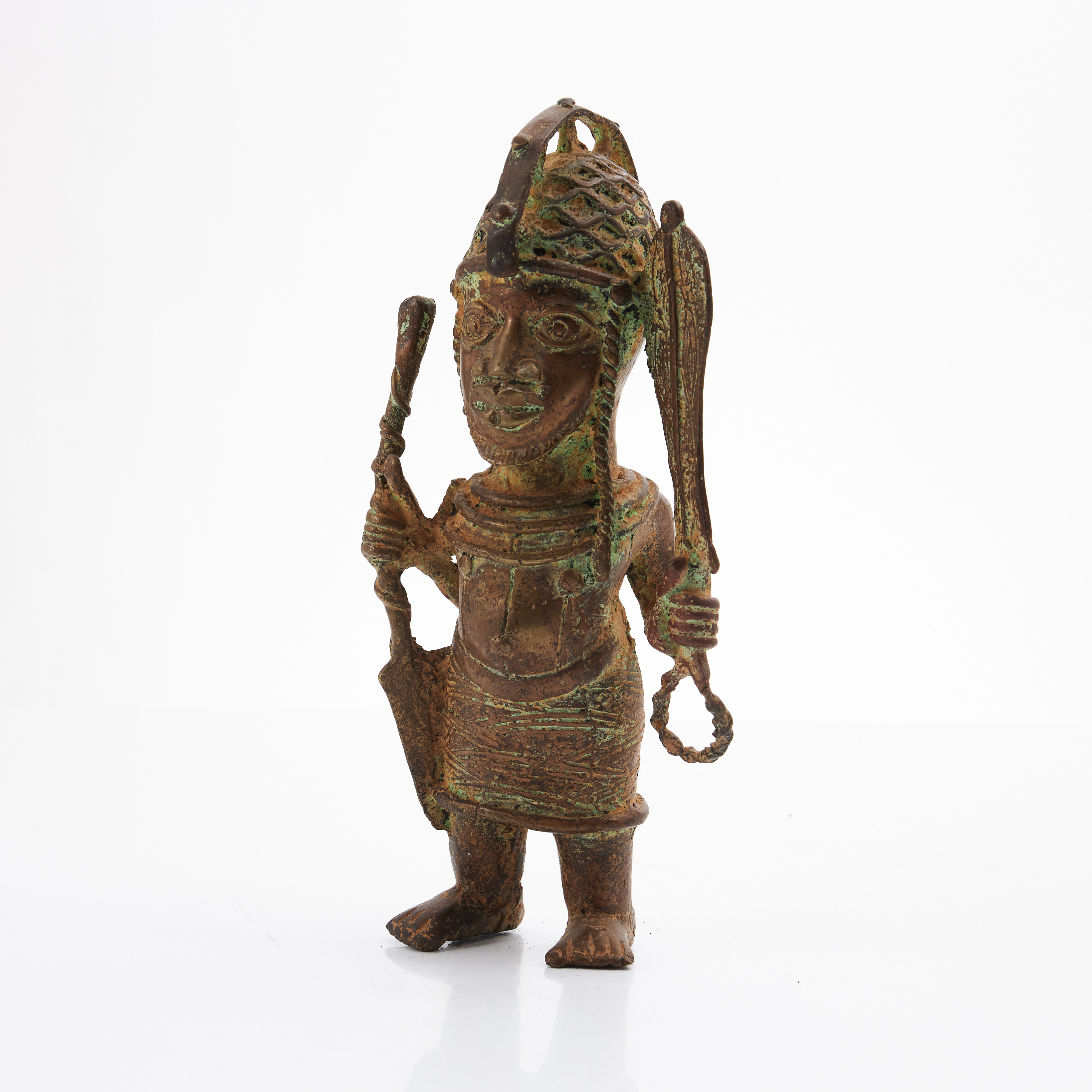 Images for 2670610. STATUETTE, Benin, Nigeria, 1900s, patinated copper ...