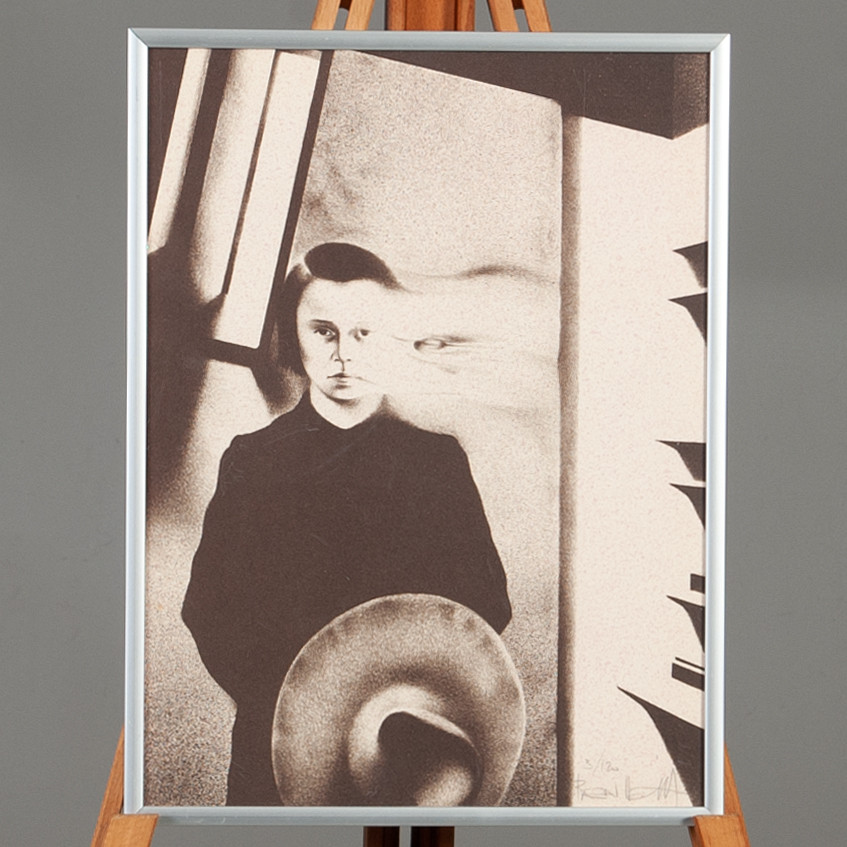 Images for 2672402. BEN DAVID. Female portrait, lithograph, signed and ...