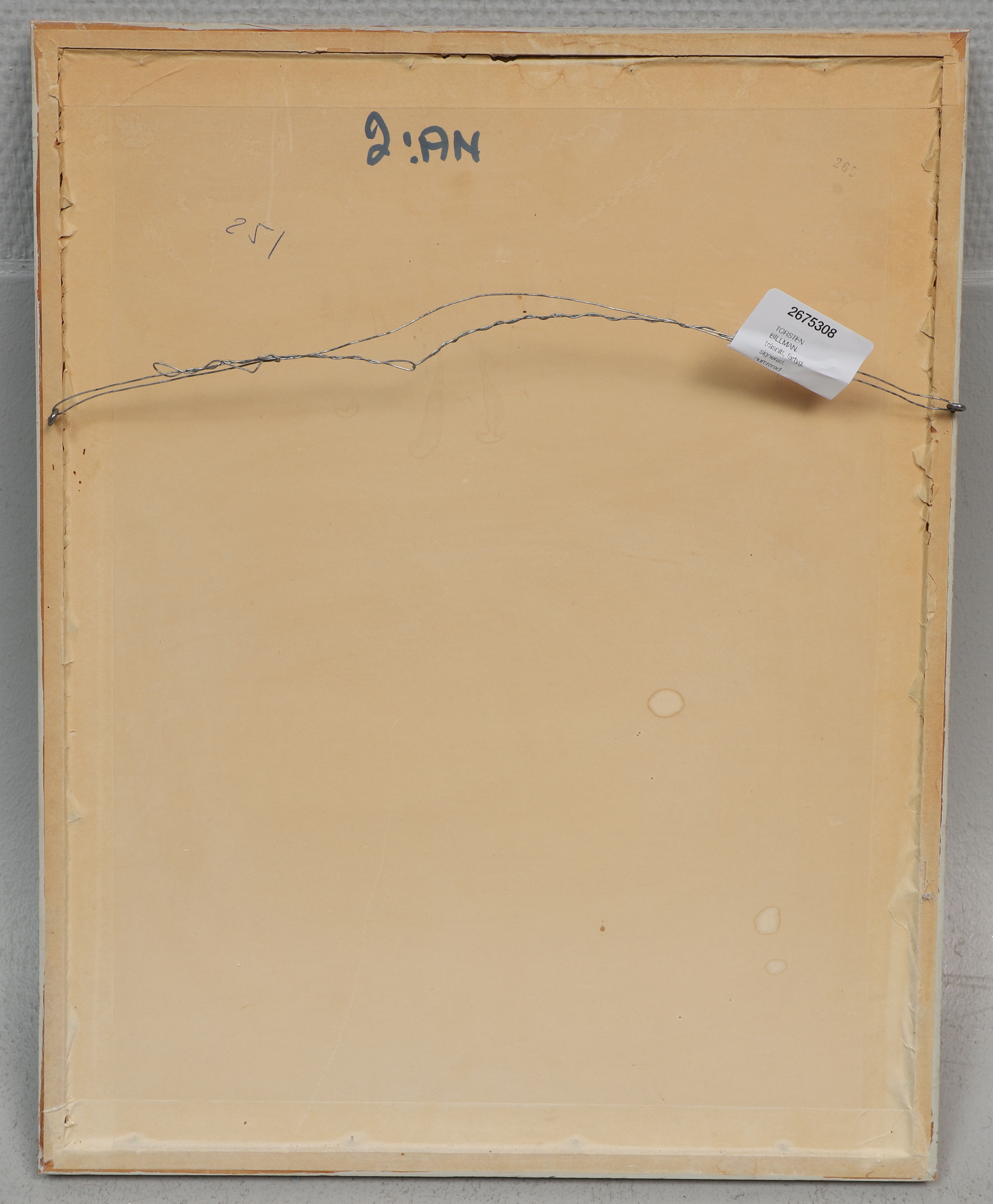 Images for 2675308. TORSTEN BILLMAN. woodcut, ship, signed, numbered 65 ...