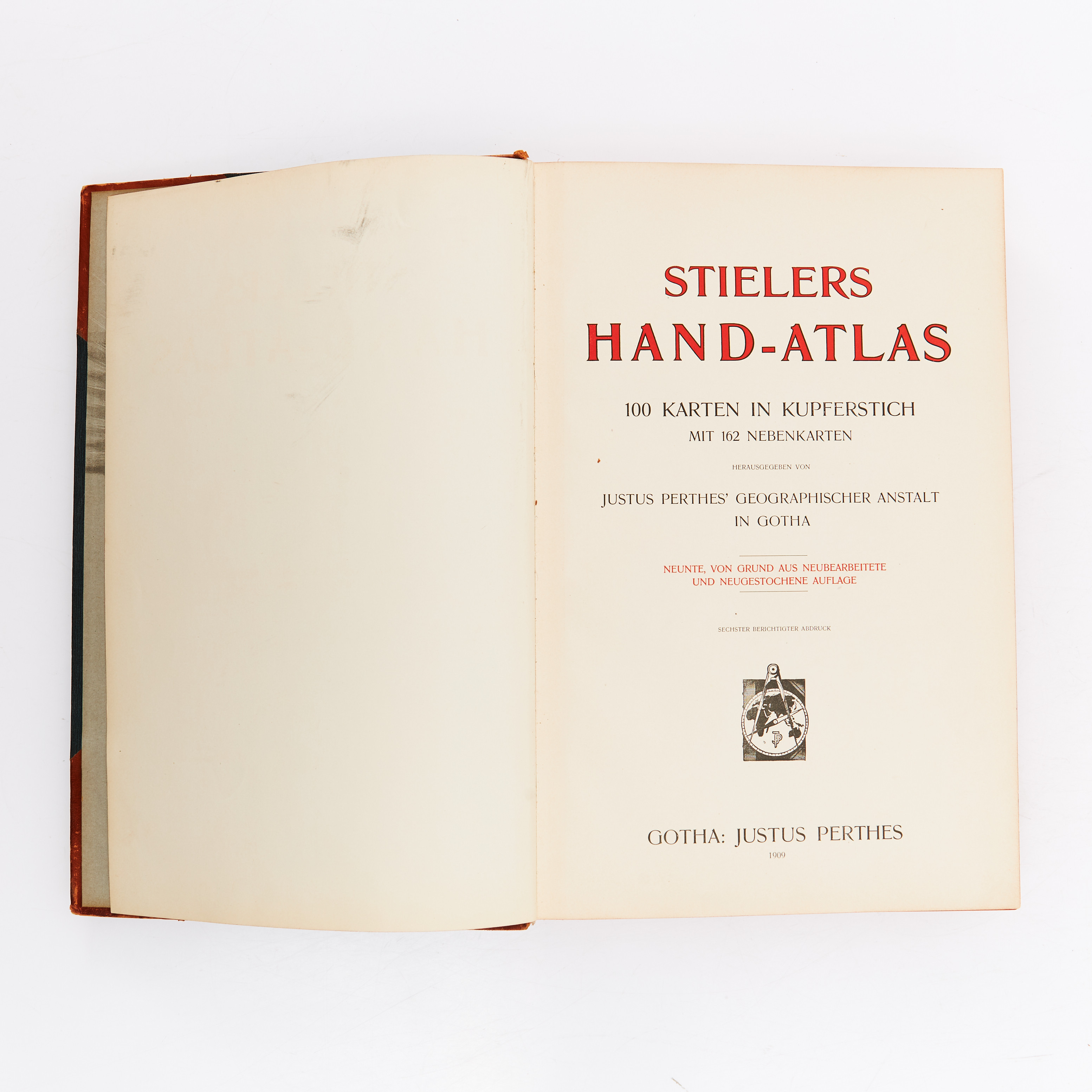 Bilder för 2675579. STIELERS HAND-ATLAS, 100 Karten in kupferstich ...
