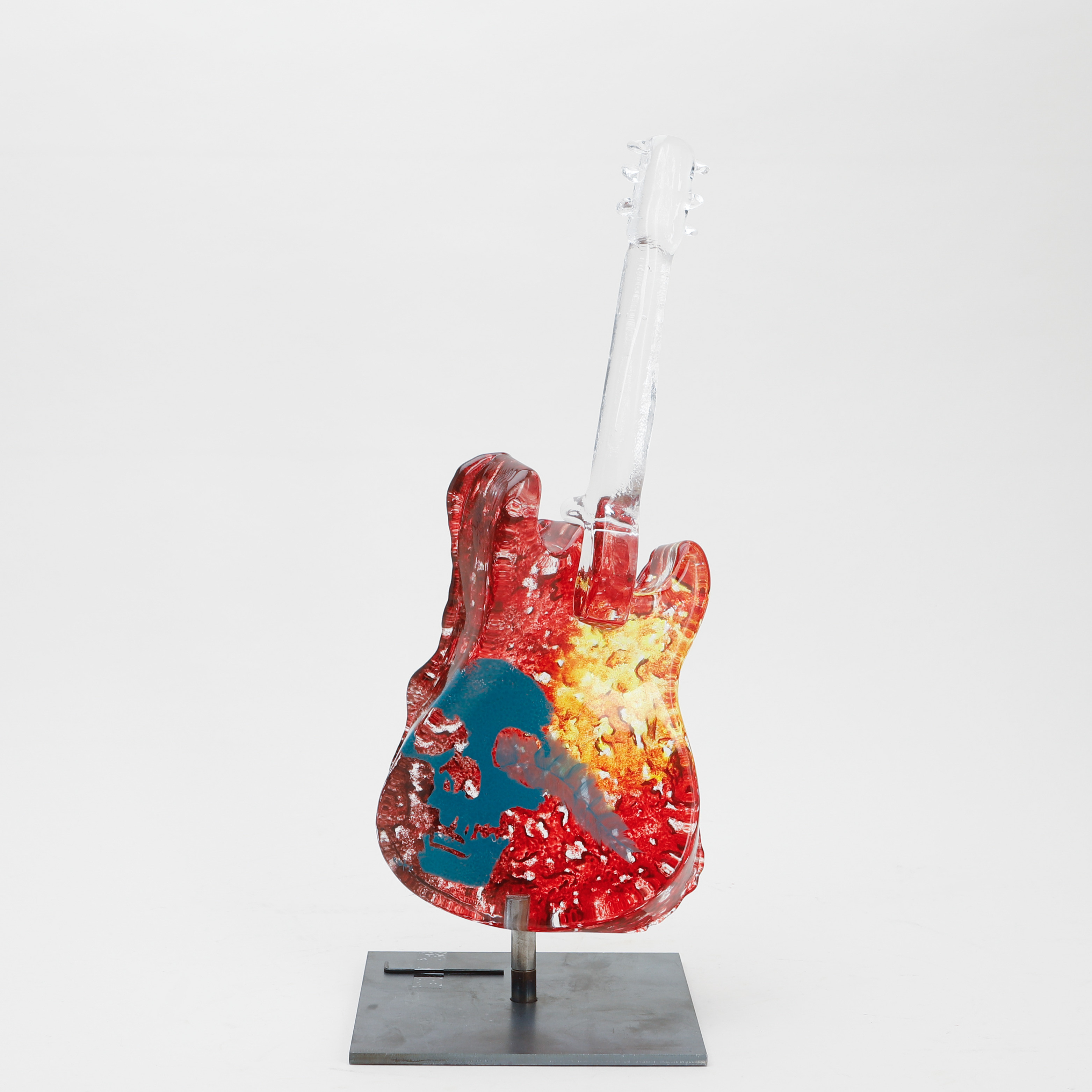 Images for 2677307. KJELL ENGMAN. "Guitar skull", Kosta Boda, limited ...