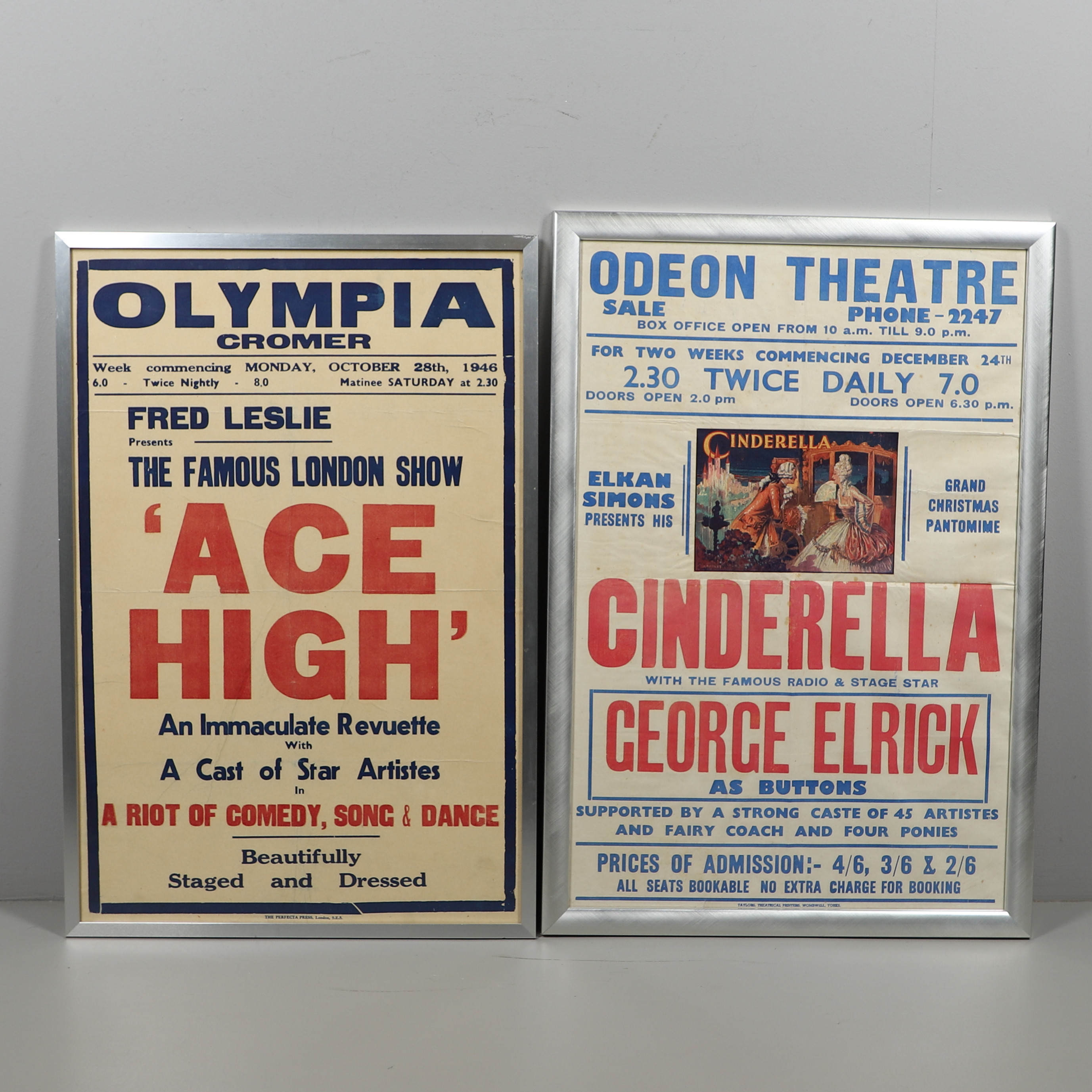 Images for 2677967. VINTAGE THEATRE POSTERS - ODEON THEATRE & OLYMPIA ...