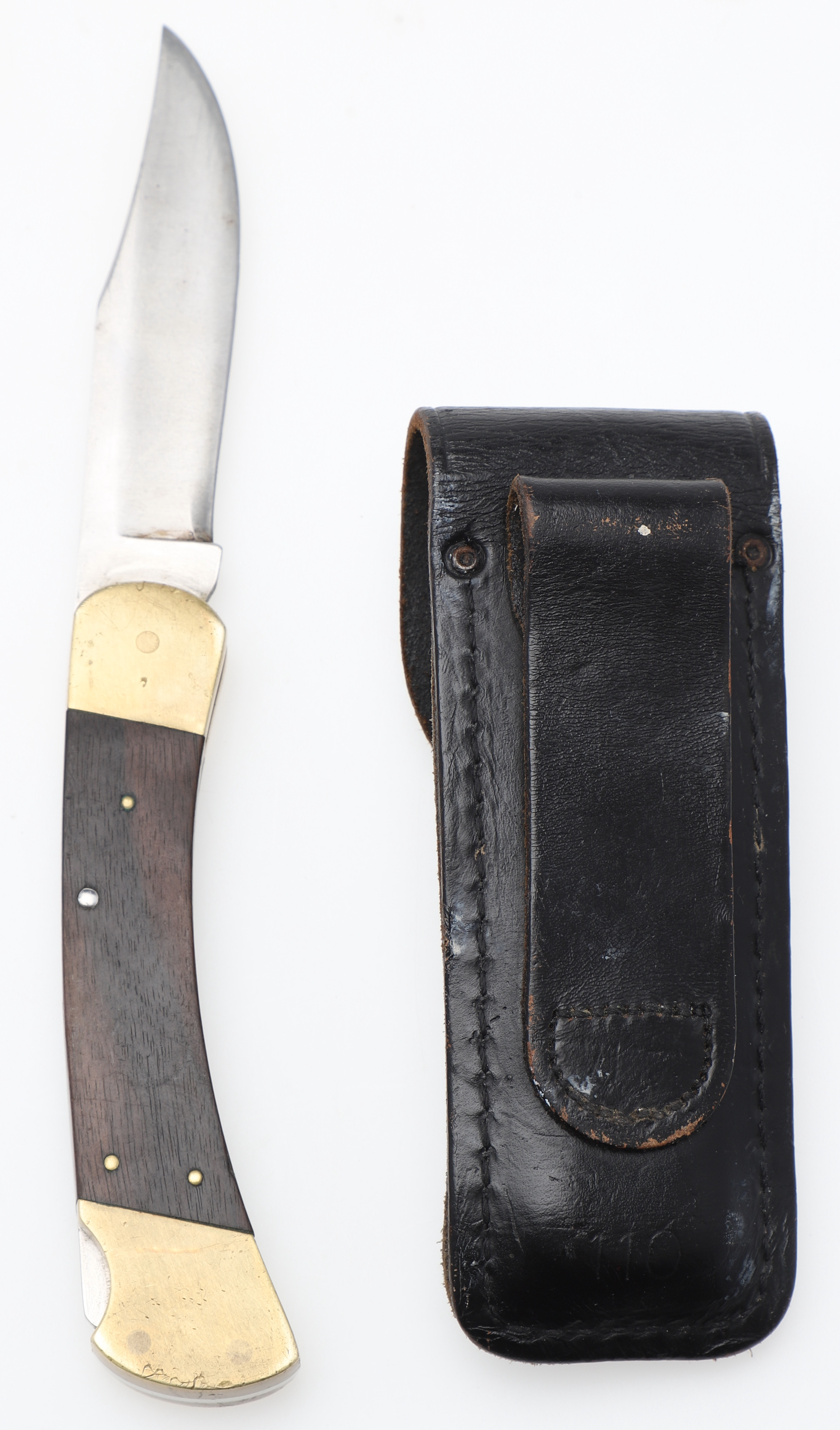 Images for 2678517. FALLING KNIFE, wood & brass, Buck Knives, USA ...