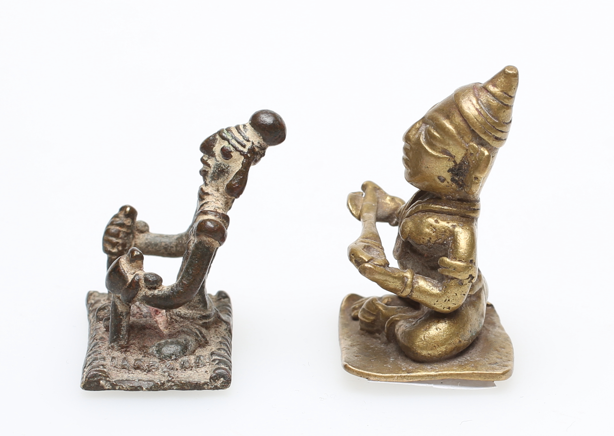 Images for 267855. CULT FIGURES, two pieces, India around 1900. - Auctionet