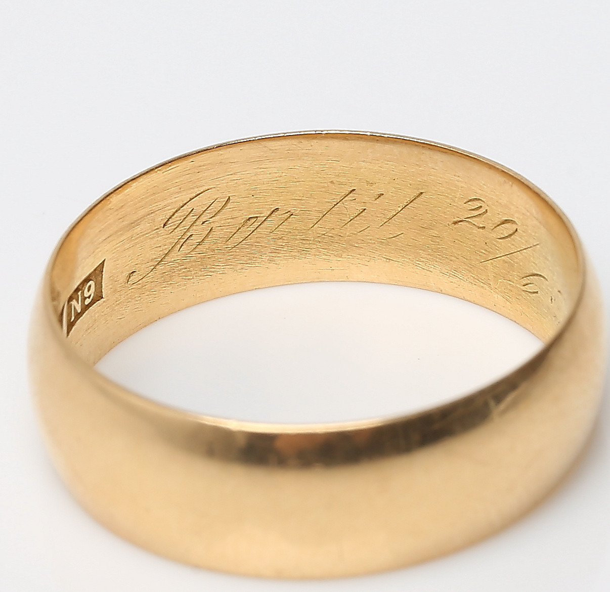 Images for 2678623. RING, 18K gold, smooth half round, J Petterssons ...