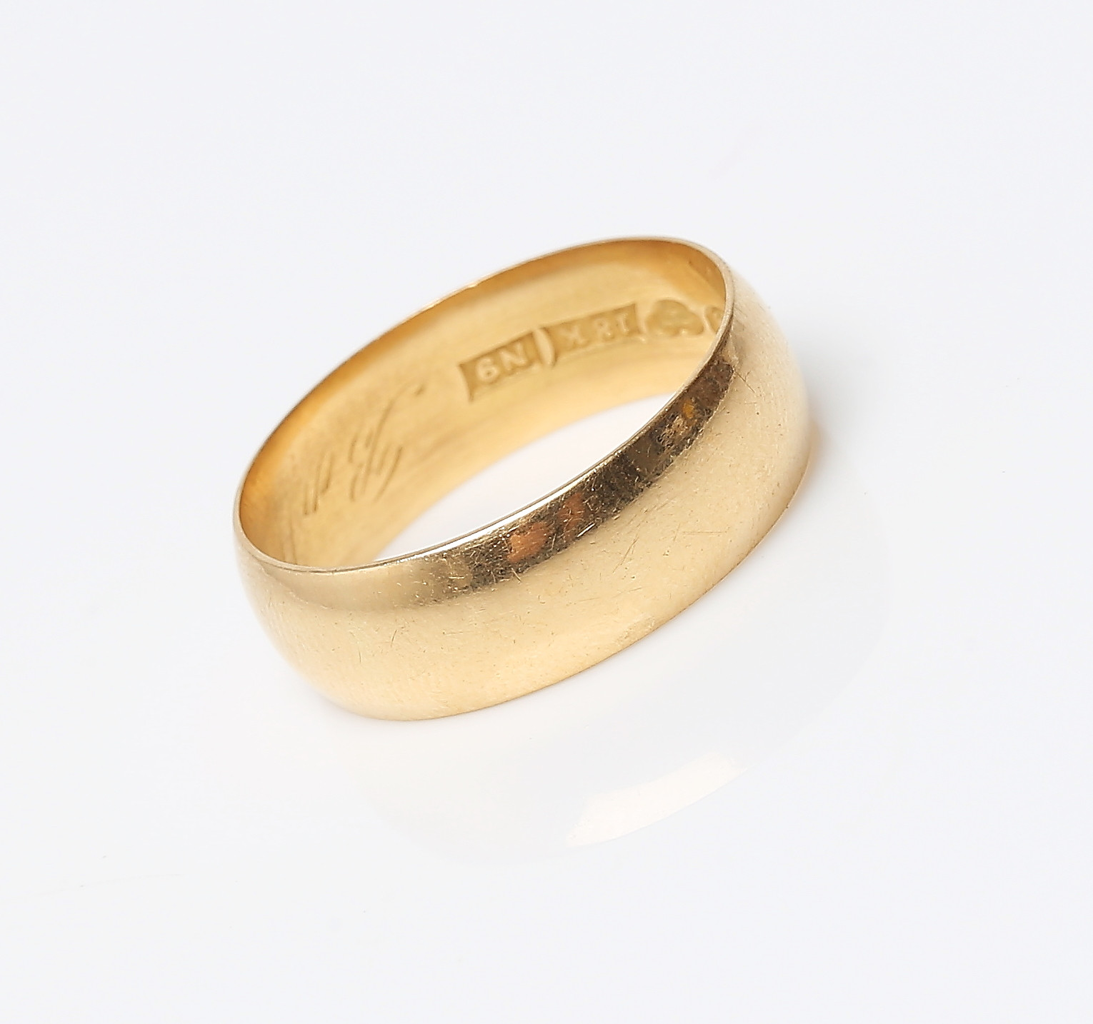 Images for 2678623. RING, 18K gold, smooth half round, J Petterssons ...
