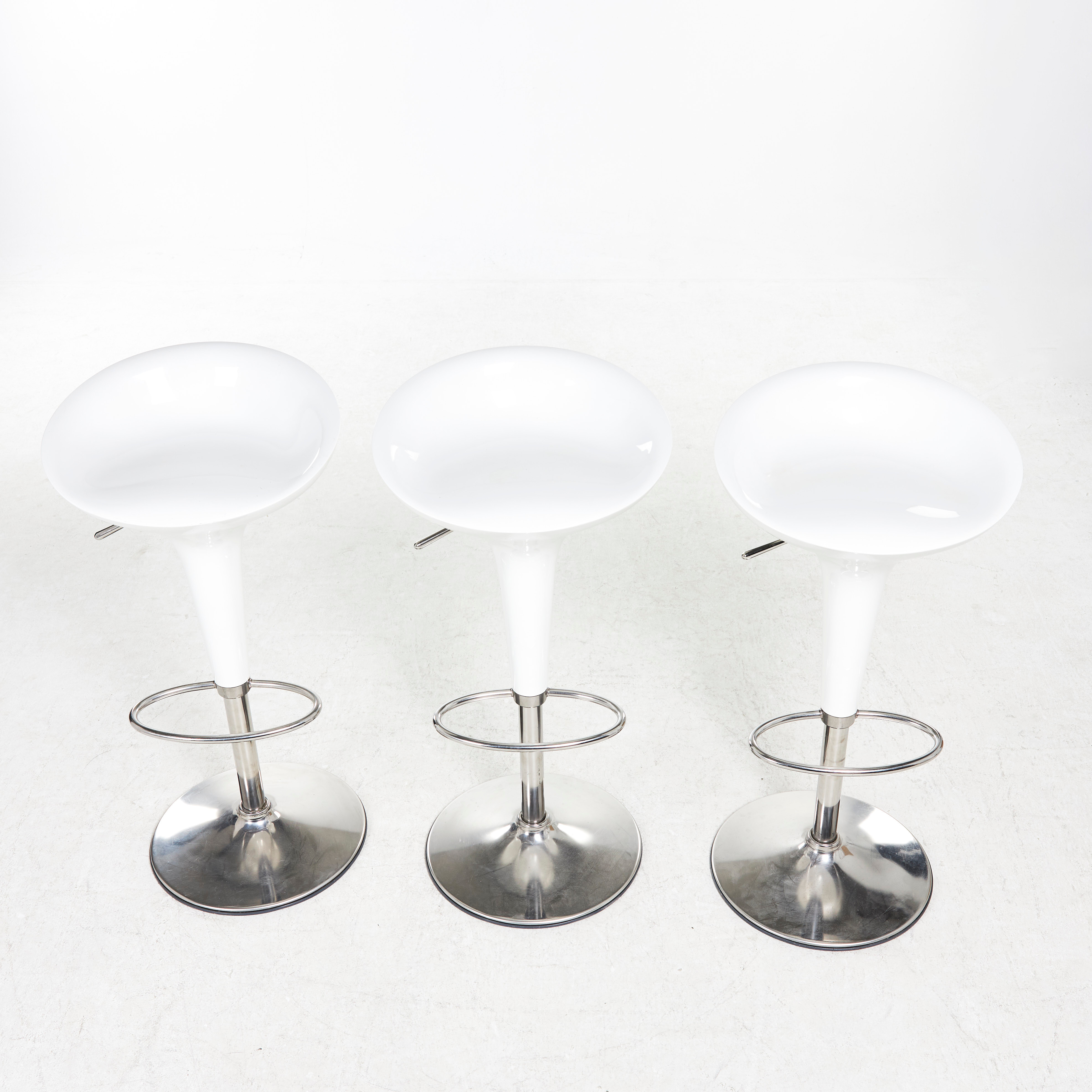 Images for 2680277. STEFANO GIOVANNONI. Bar stools, 3 pcs, "Bombo Stool ...