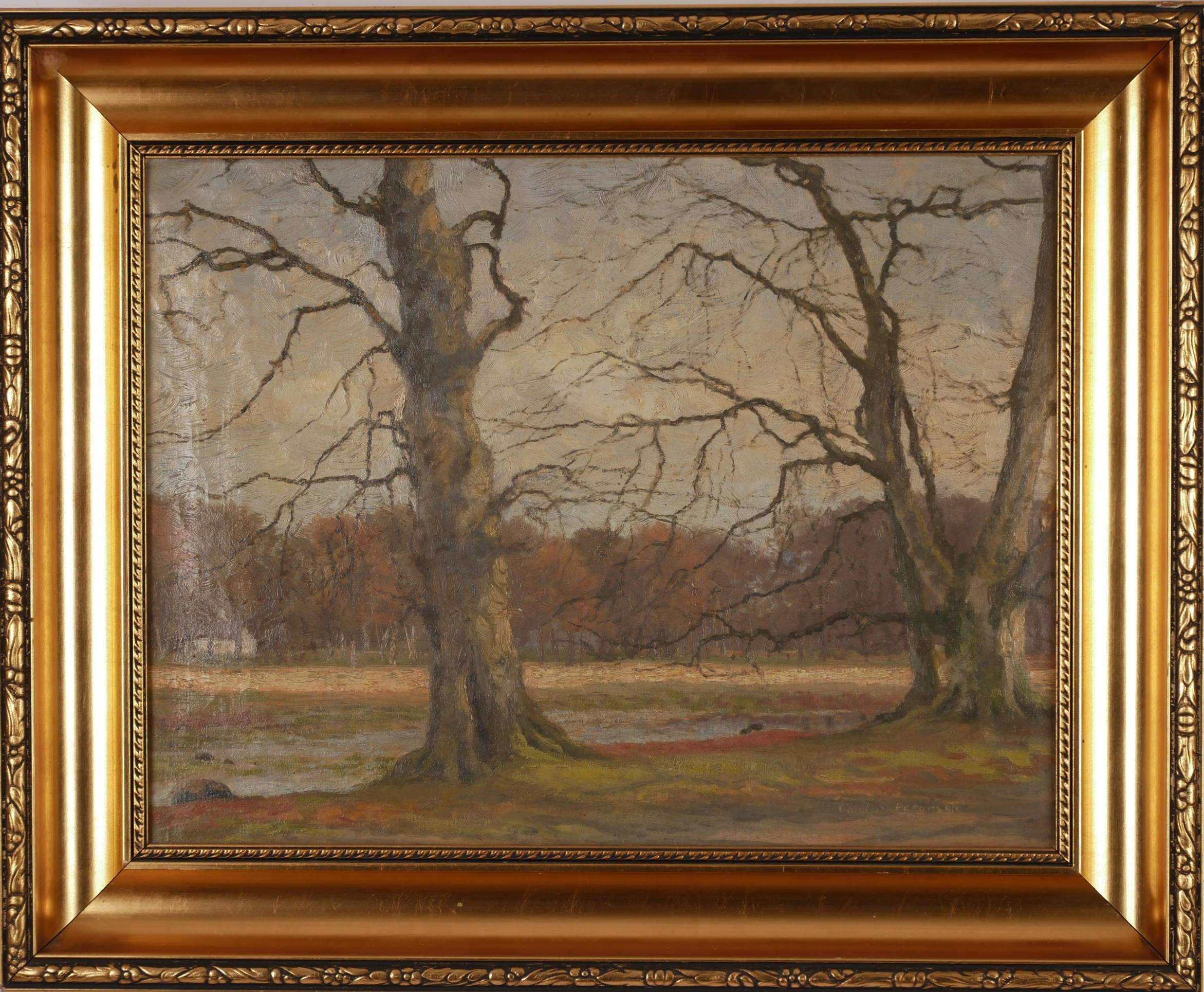 Images for 2684318. CARL OLOF PETERSEN. Landscape, oil on canvas ...