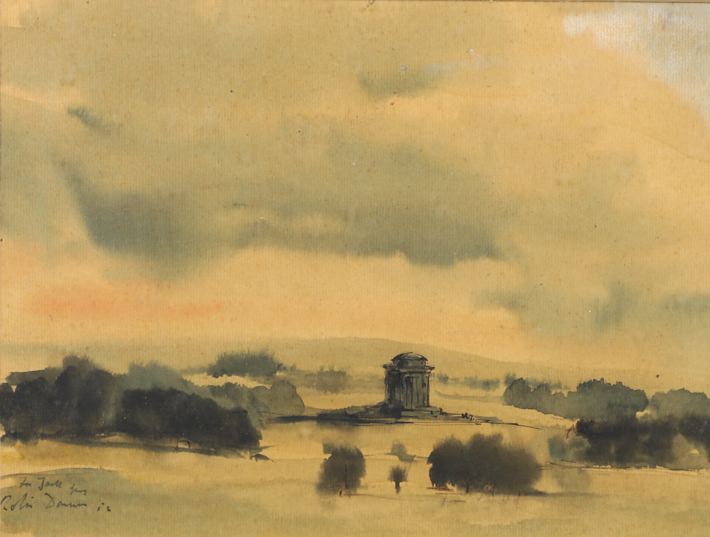 Images for 2684664. ROBIN DARWIN (1910-1974), LANDSCAPE WITH TEMPLE ...