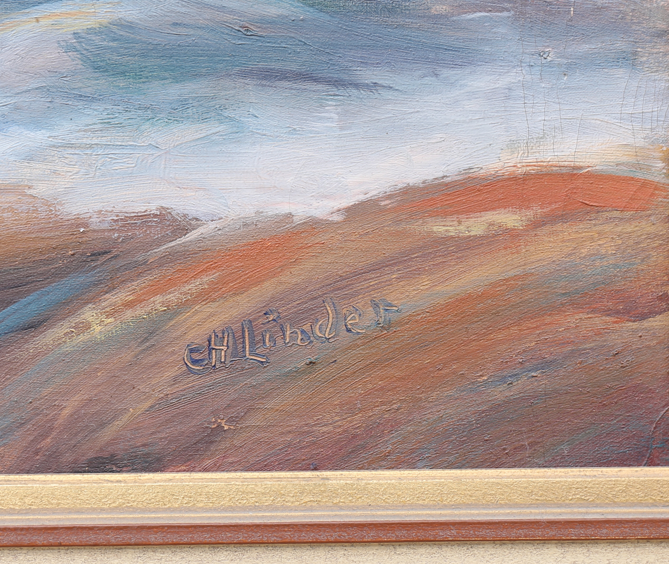 Images for 2685939. CARL HENRIK LINDER. Oil on canvas, signed CH Linder ...