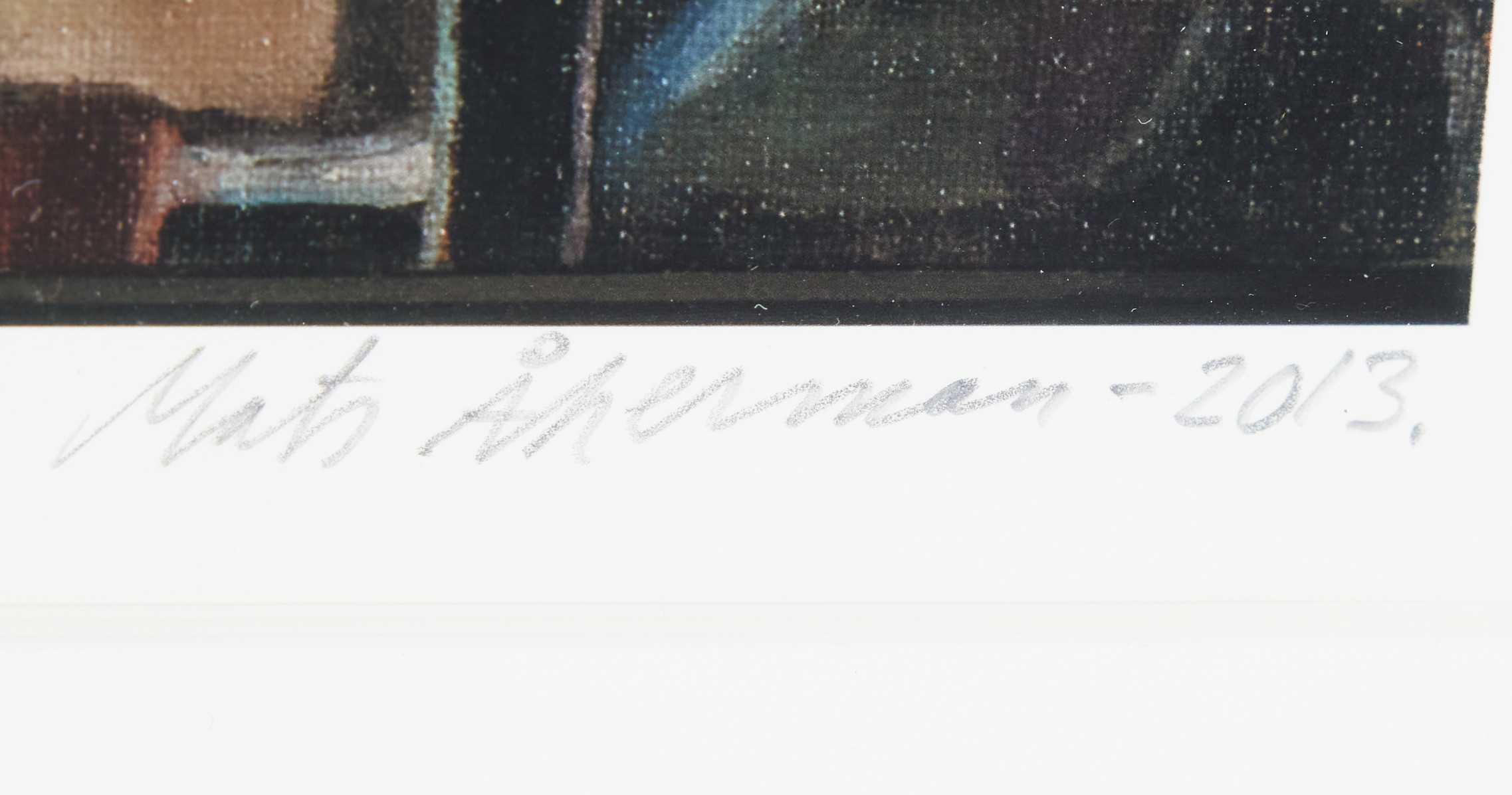 Images for 2685946. MATS ÅKERMAN (FÖDD 1956). Street scene with man ...