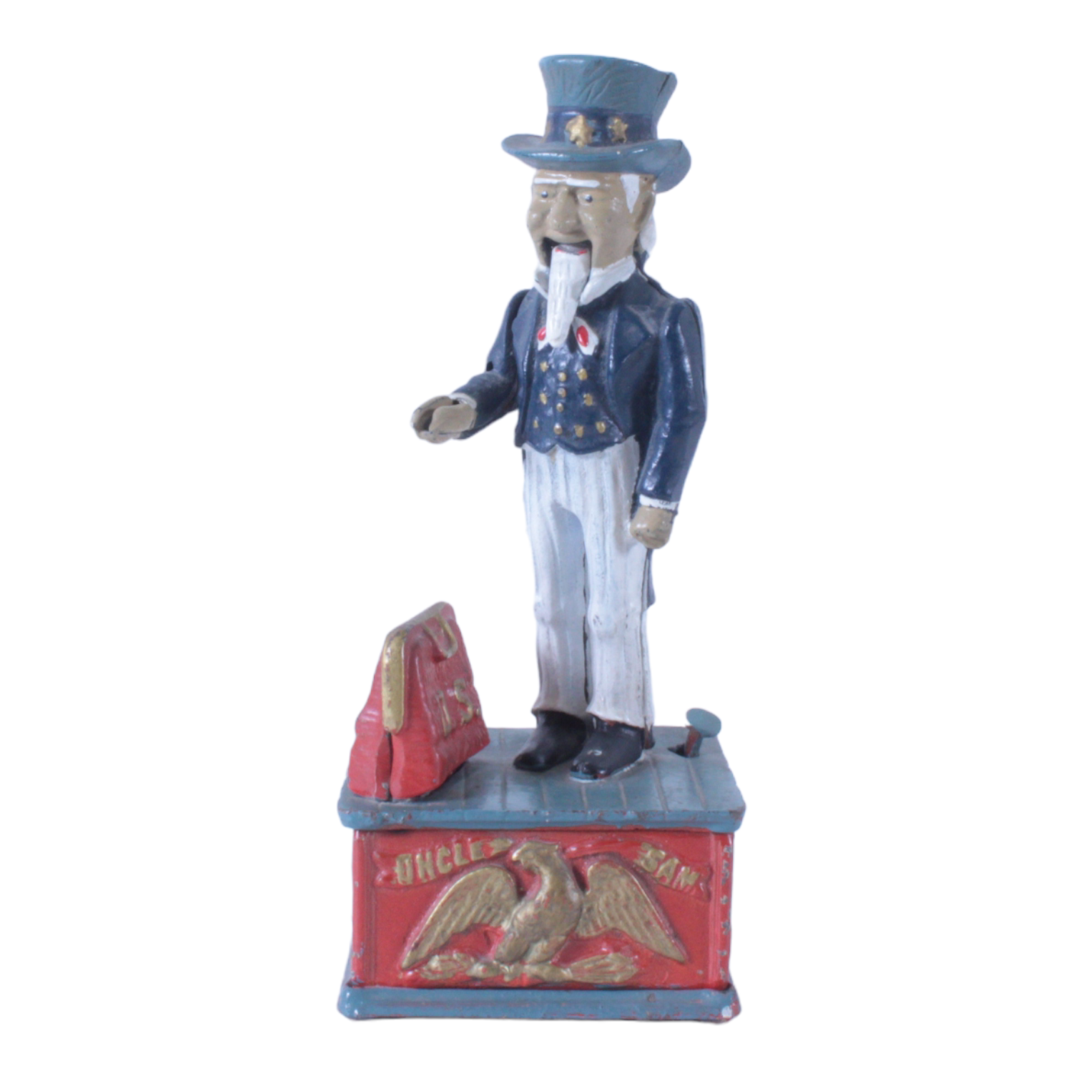 Images for 2686747. PURCHASE, Uncle Sam, painted cast iron ...