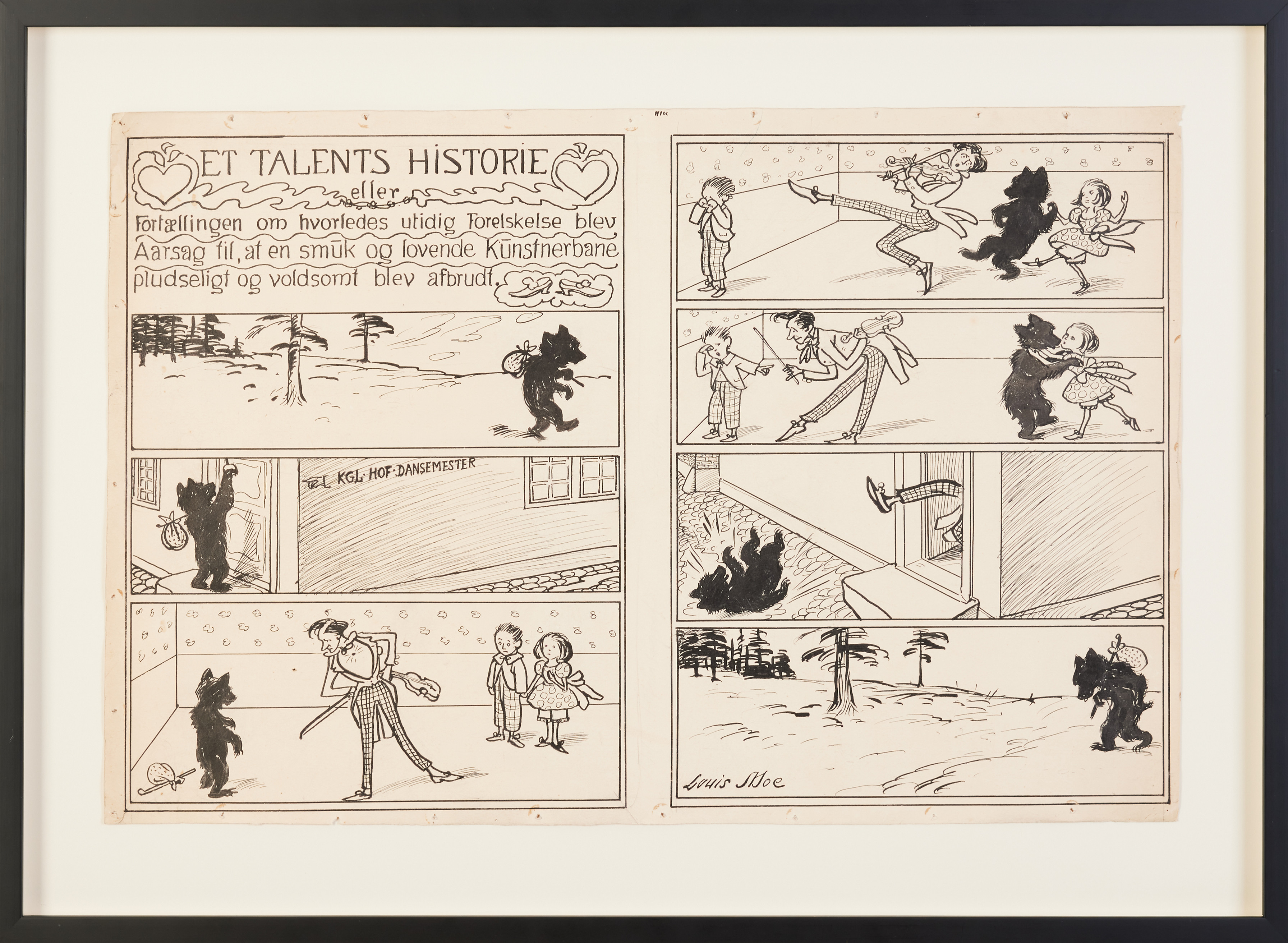 Images for 2687829. LOUIS MOE ( NORGE, 1857-1945). A series of joke ...