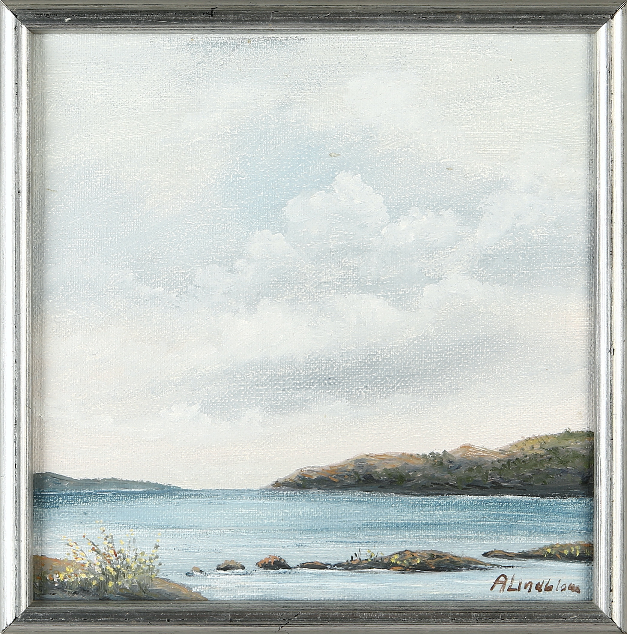 Images for 2688366. ARNOLD LINDBLOM. "View of the Archipelago", oil on ...