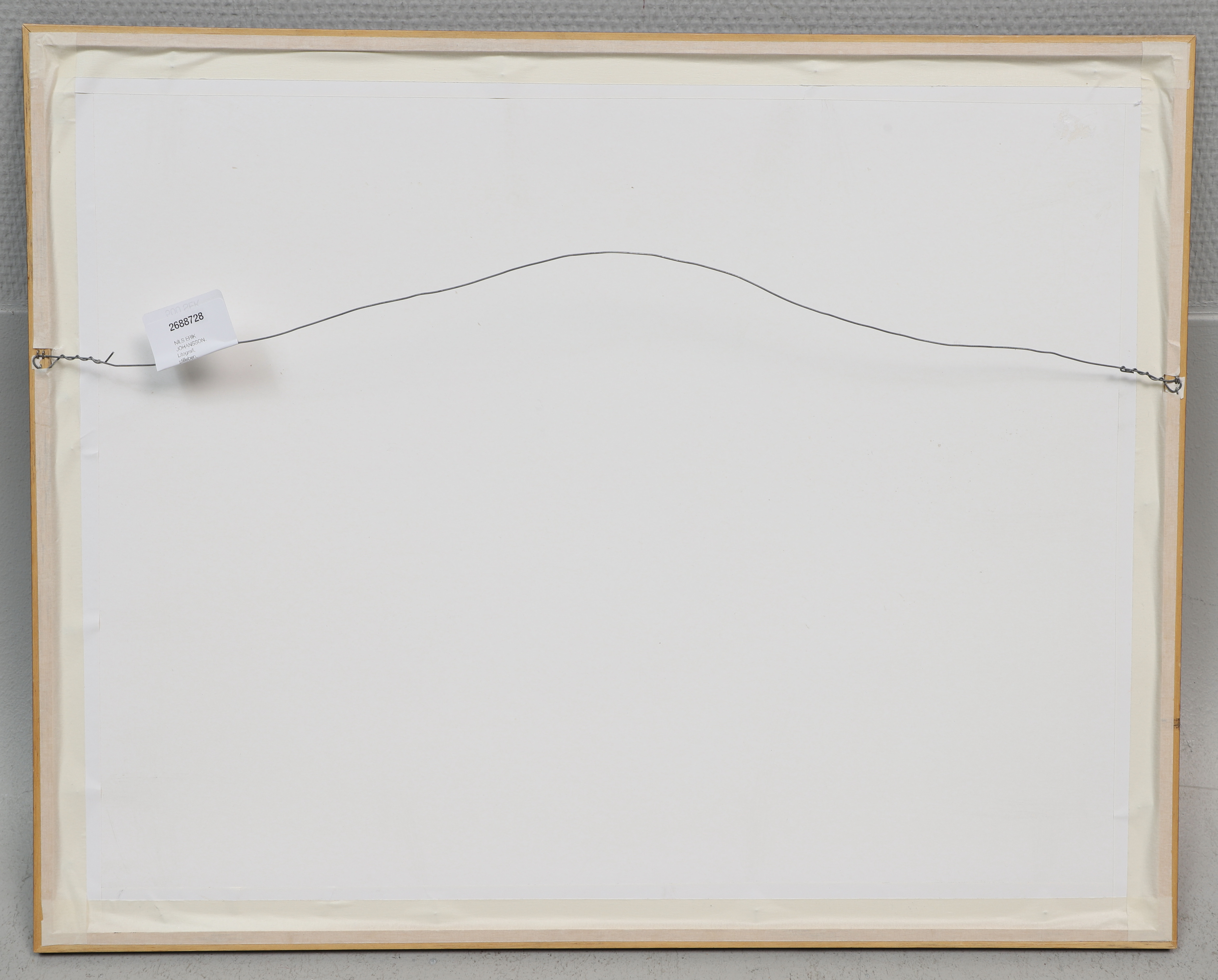 Images for 2688728. NILS ERIK JOHANSSON. Lithograph, still life, signed ...