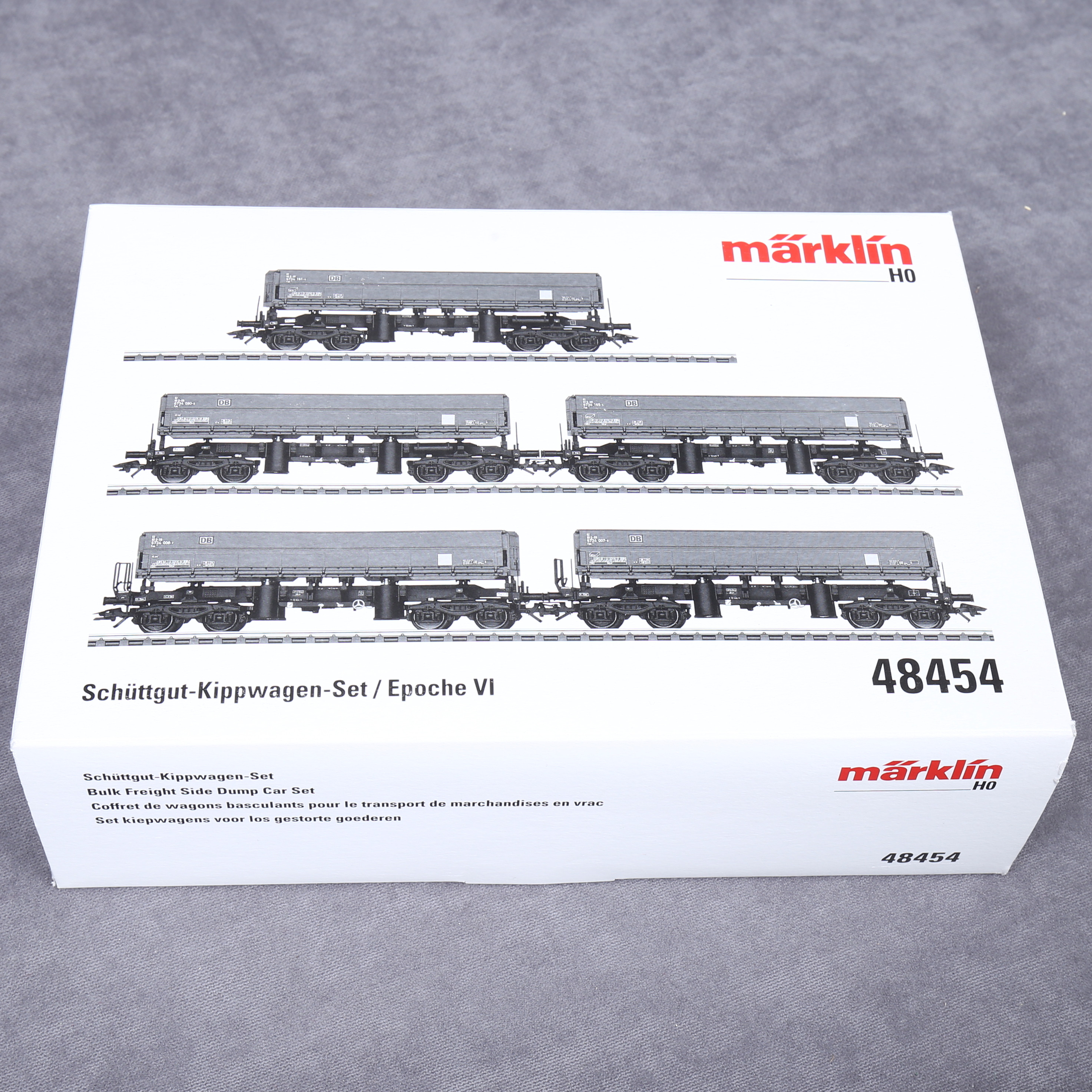 Images for 2690721. MÄRKLIN 48454 5 tipper trailers, original packaging ...