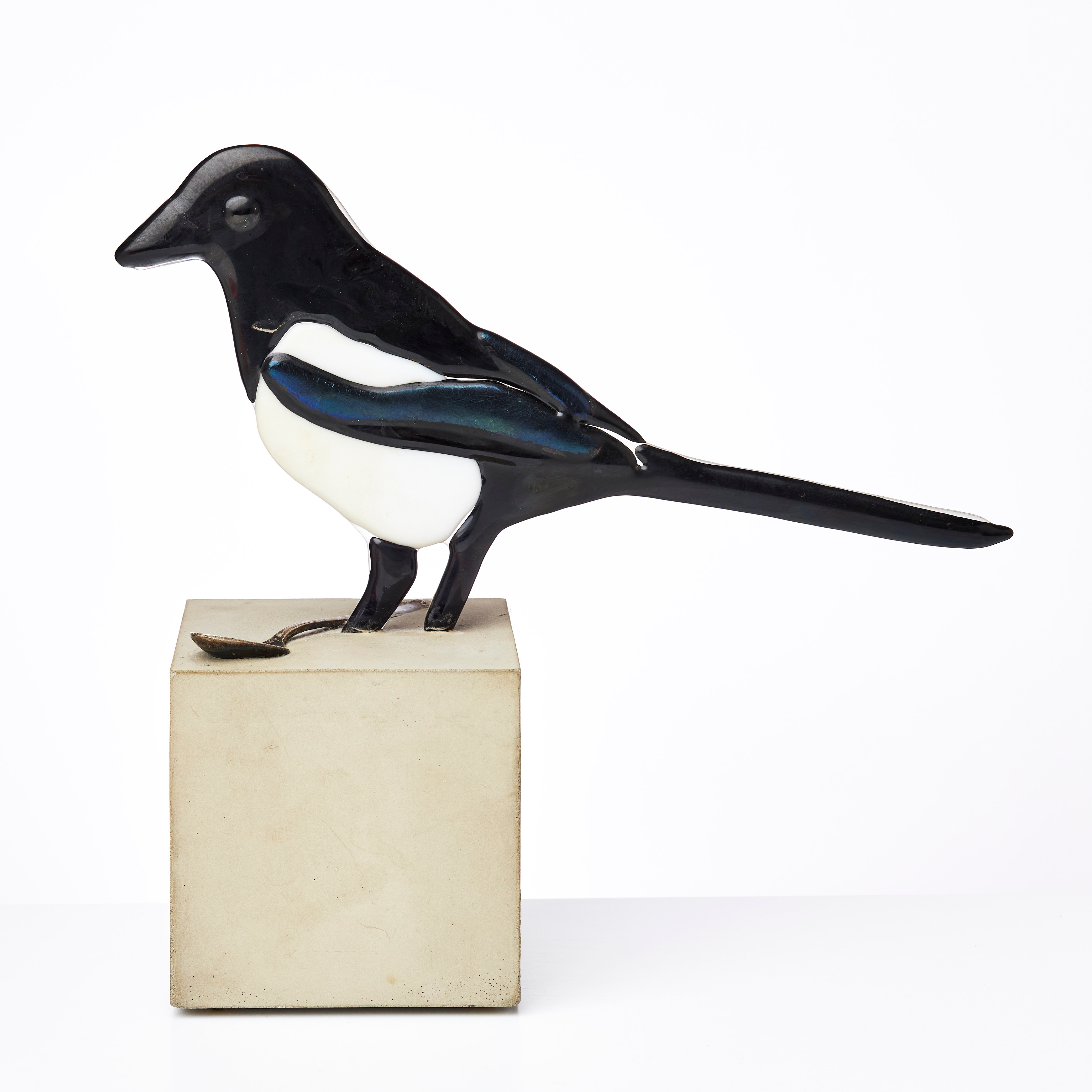 Bilder zu 2693885. KARIN ANDRÉ BAROWIAK, "Elster", Skulptur, Barowiak ...