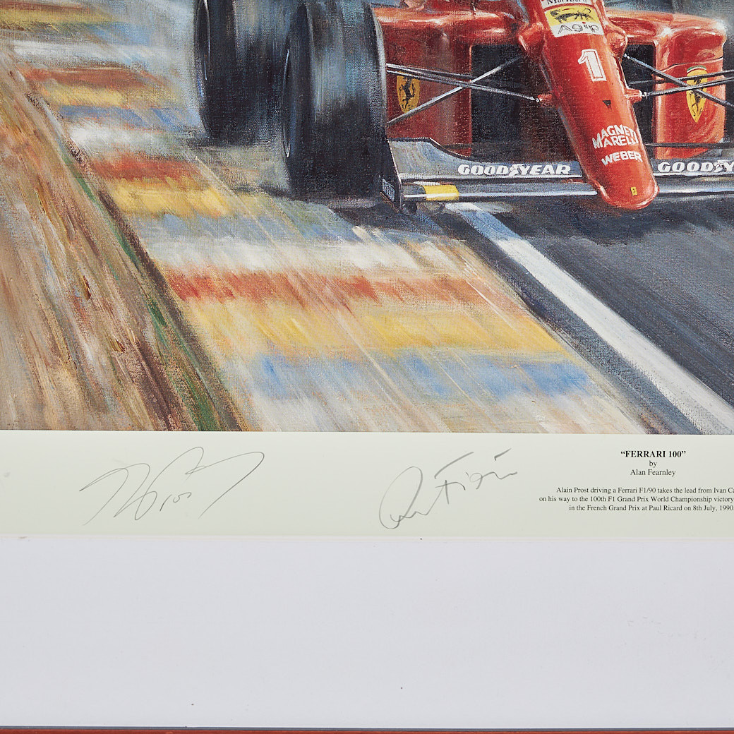 Images for 2694618. ALAN FEARNLEY. "Ferrari 100", signed, offset 690/ ...