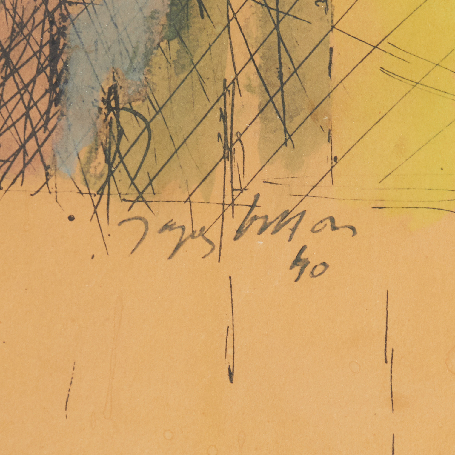 Images for 2695612. JACQUES VILLON (1875-1963). Face, signed and dated ...